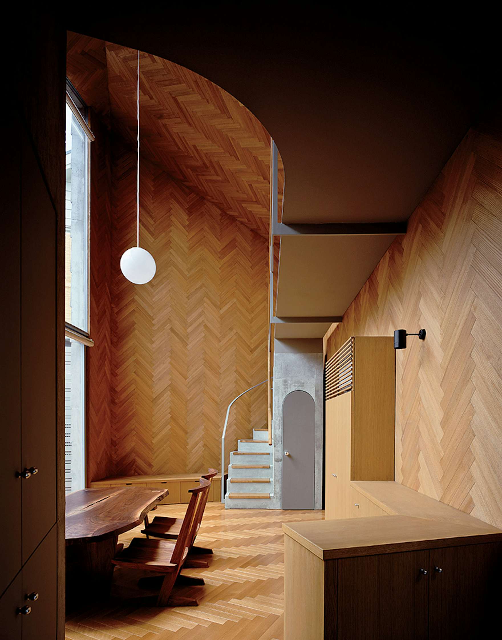 11 Modern Wood-Wrapped Interiors That Radiate Warmth - Dwell