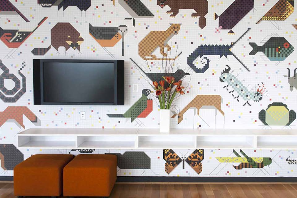 Wallpaper That Fixes Walls - Dwell