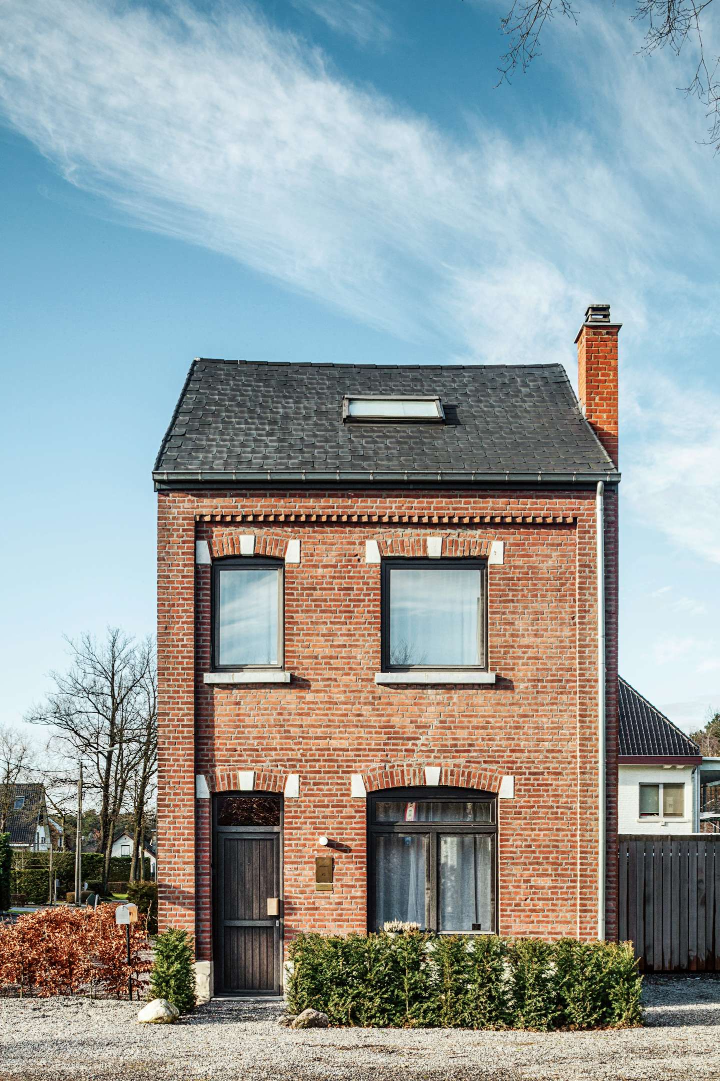 Photo 4 of 8 in A Clever Belgian Couple Renovate Their Aging Brick Home ...