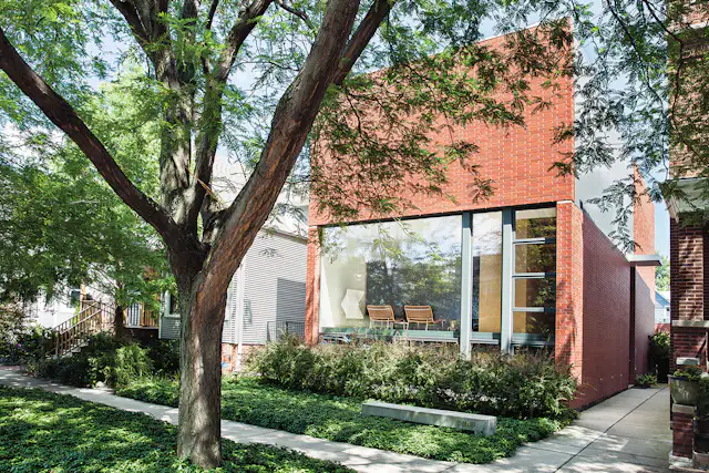 A Brick-Clad Modern Family Home in Chicago - Dwell