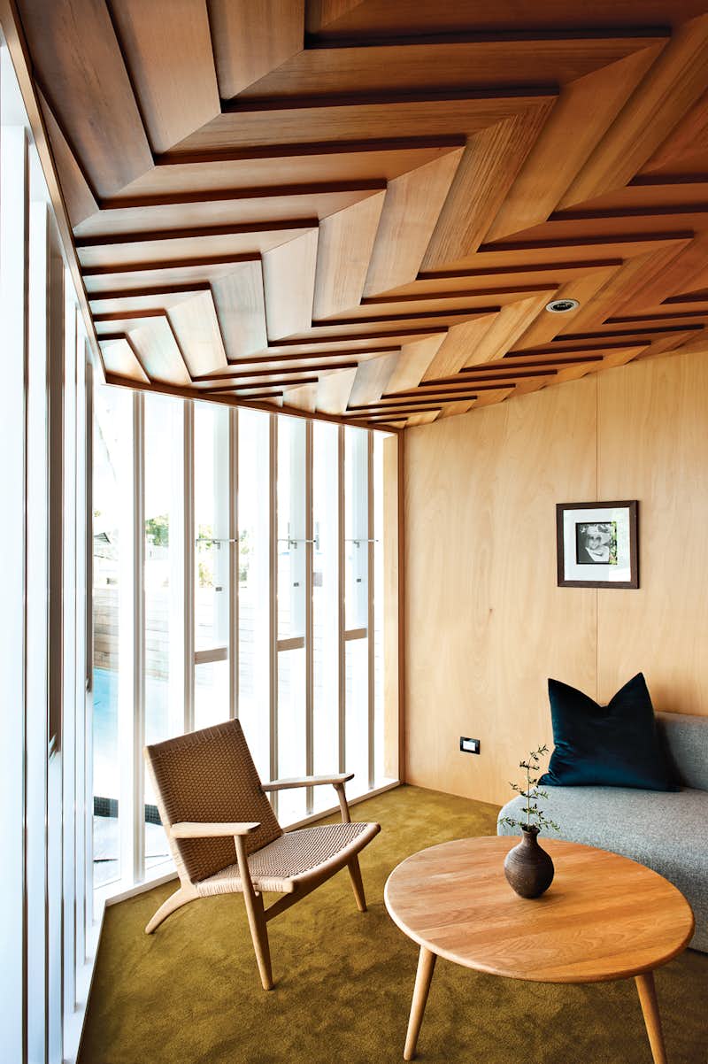 House of the Week: Striking Wooden Ceiling in New Zealand - Dwell