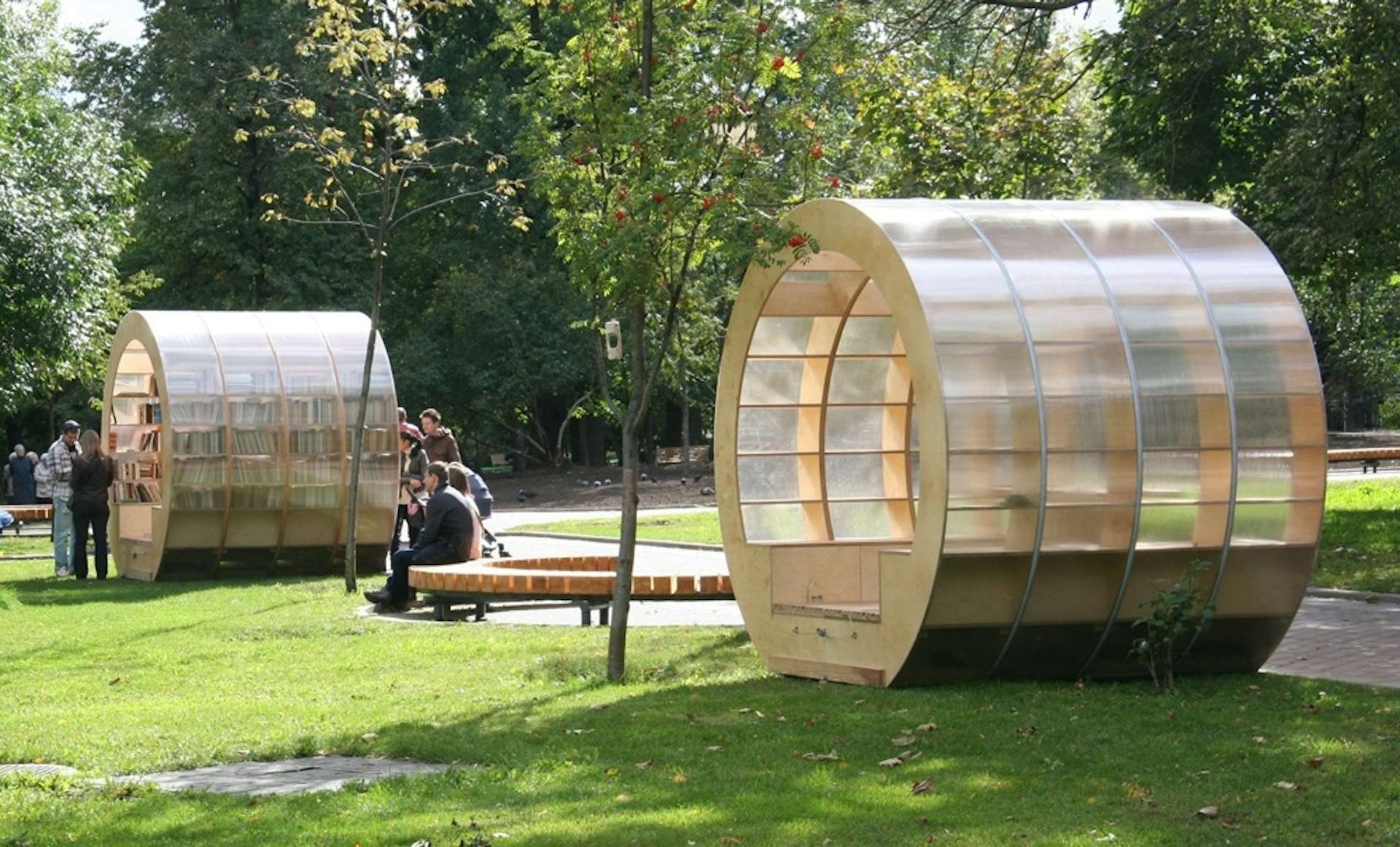 Innovative Outdoor Libraries in Russia (9 Photos) - Dwell