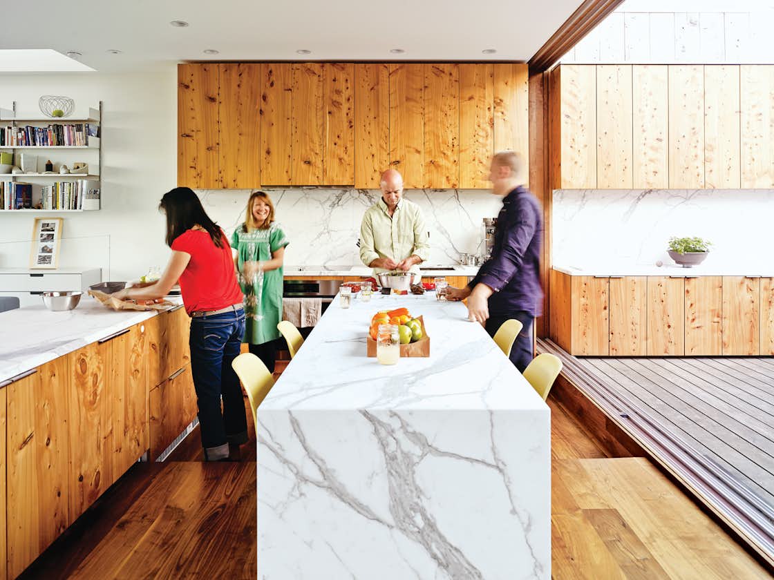 10 Modern Examples That Show How to Use Marble in the Kitchen - Dwell