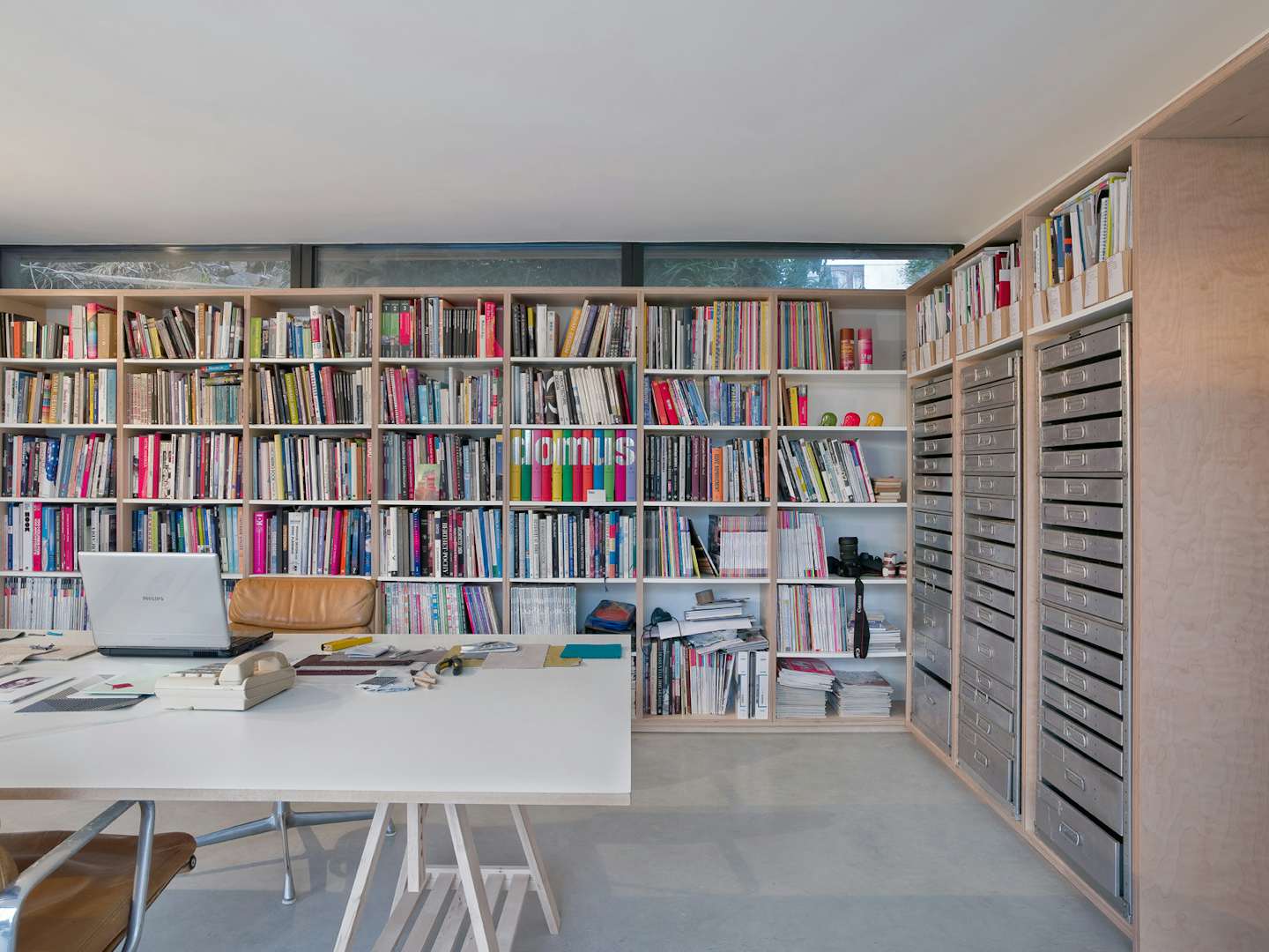 Photo 7 of 12 in 12 Functional Modern Home Libraries from An Obsessed ...
