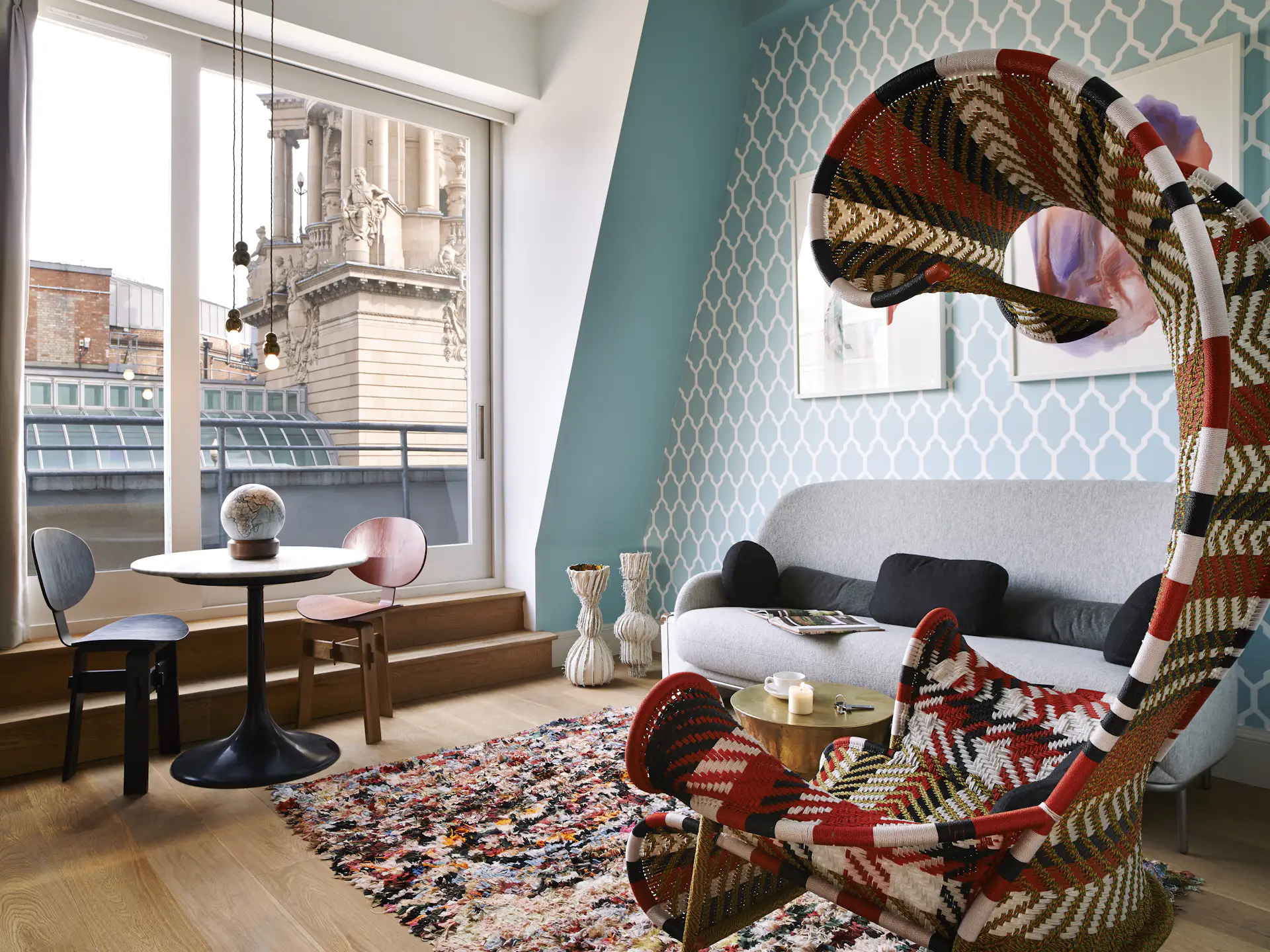 Lush Interiors for London's Elite New Design Club - Dwell