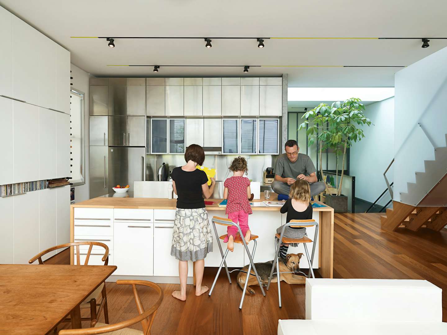 Heavy Metal: 15 Kitchens That Rock Metal Cabinets - Dwell