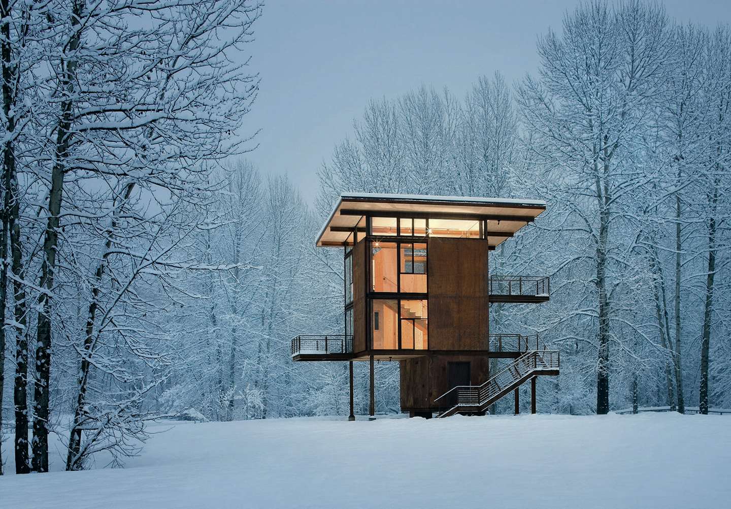 Photo 14 of 101 in 101 Best Modern Cabins from Small-Scale Architecture ...