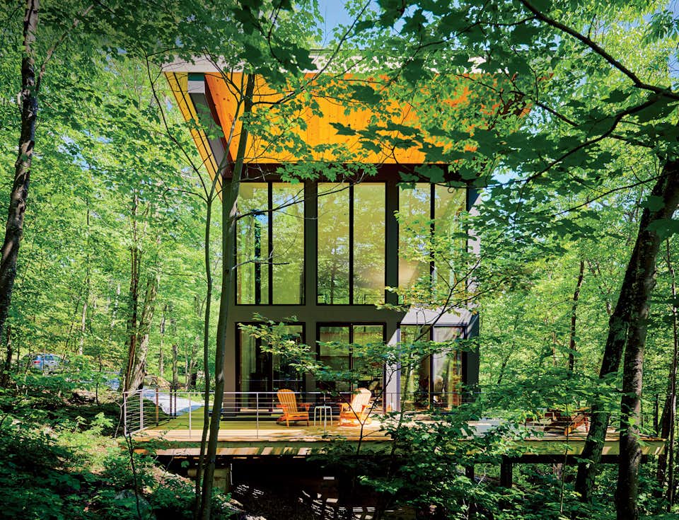 Photo 37 of 101 in 101 Best Modern Cabins from Modern Gabled Cabins - Dwell