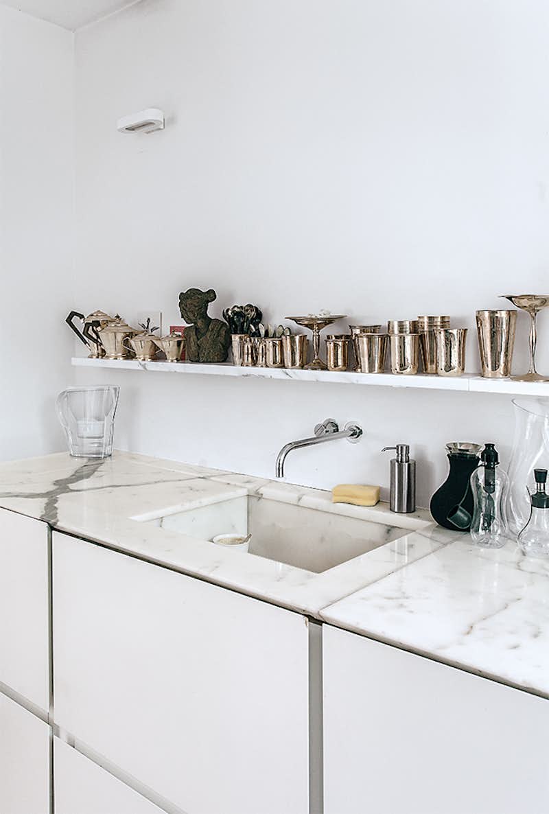 10 Modern Examples That Show How to Use Marble in the Kitchen - Dwell