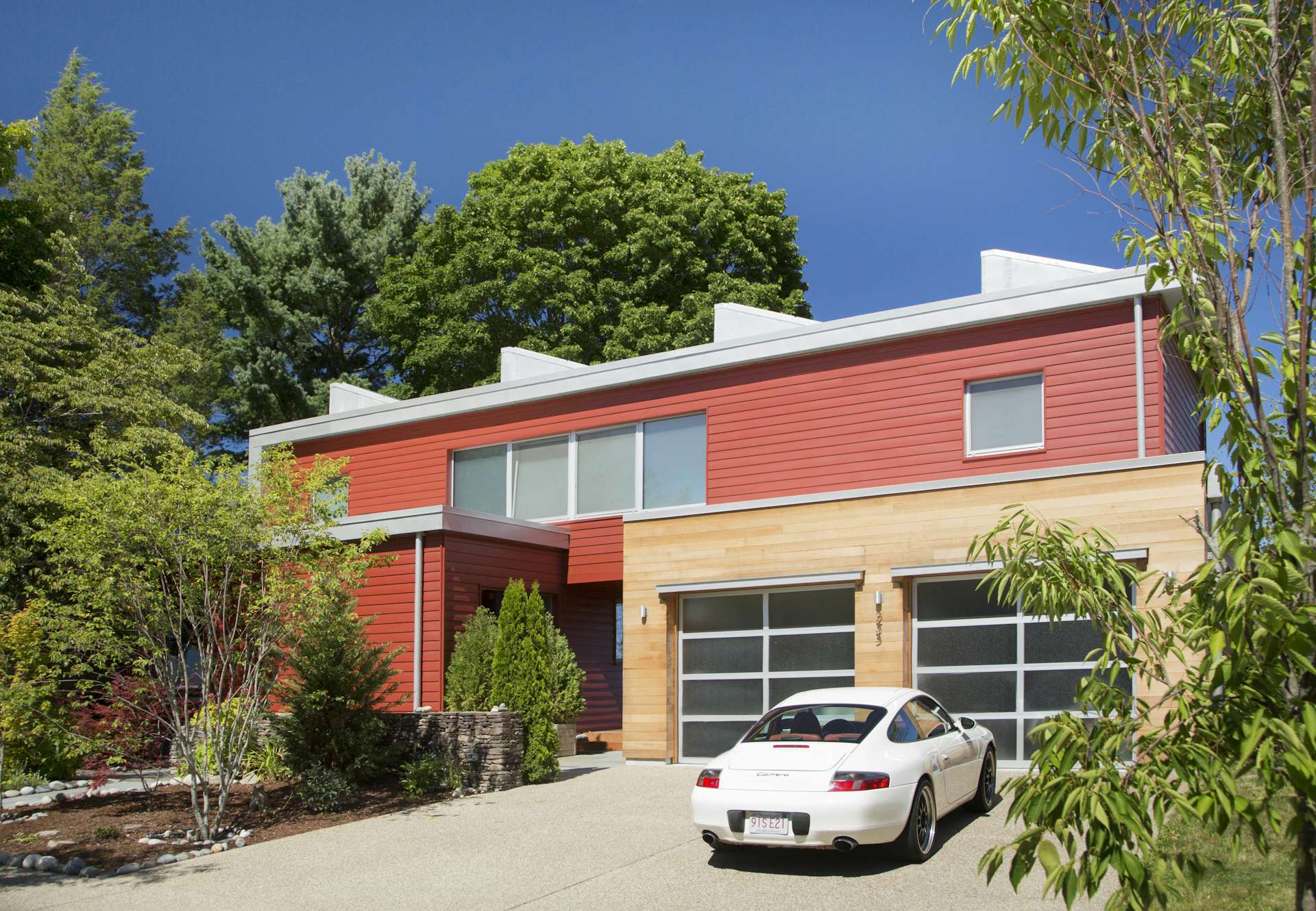 Photo 1 of 8 in Near Boston, a Red House Designed to be Green - Dwell