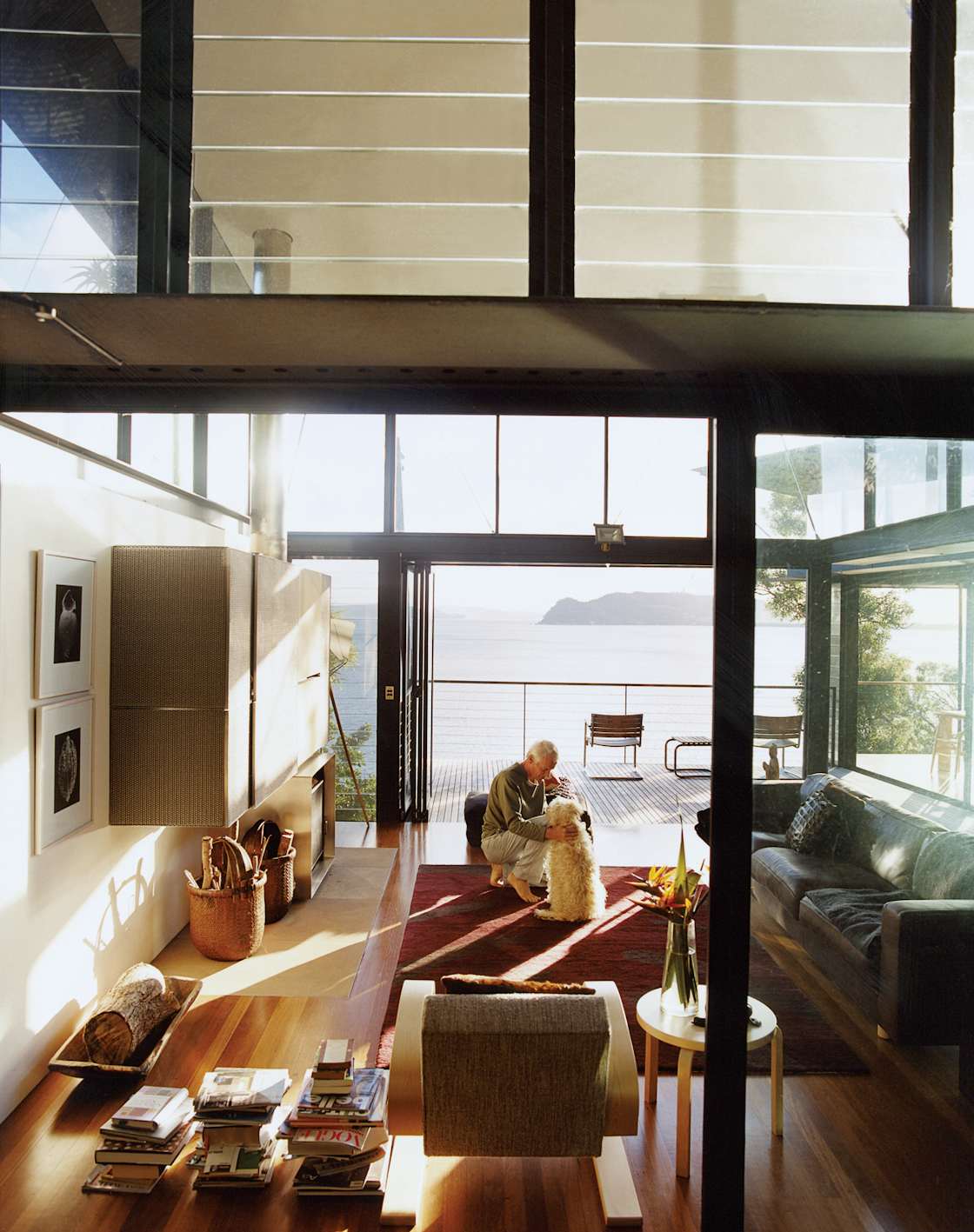 Photo 4 of 11 in Three Glass-and-Copper Pavilions Conquer the Cliffs ...