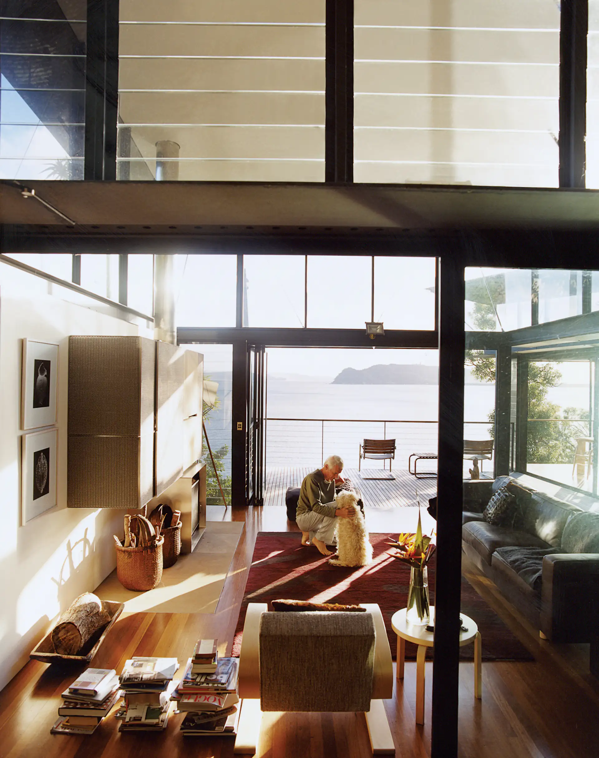 Photo 4 of 11 in Three Glass-and-Copper Pavilions Conquer the Cliffs ...
