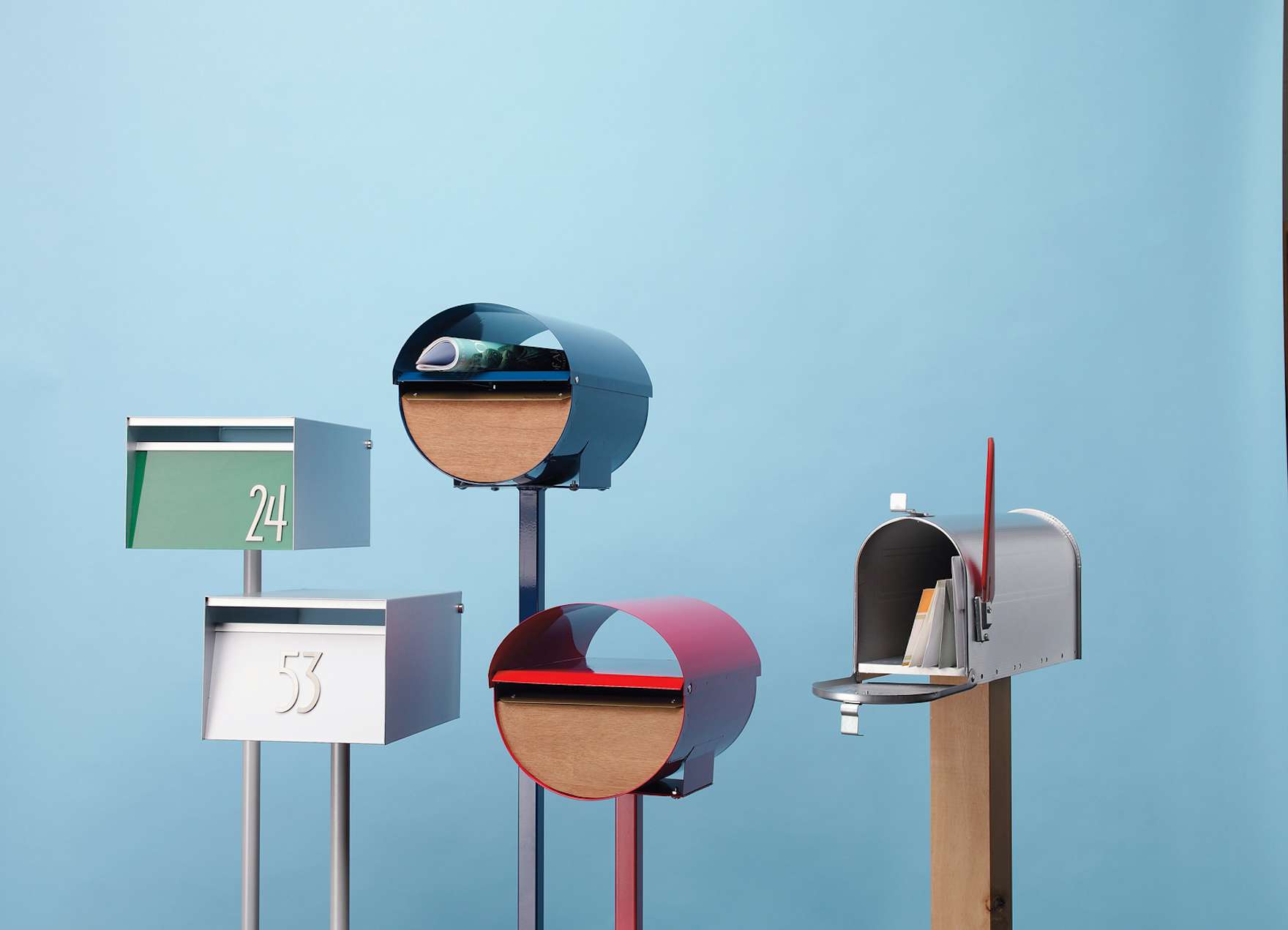 5 Modern Mailboxes - Dwell