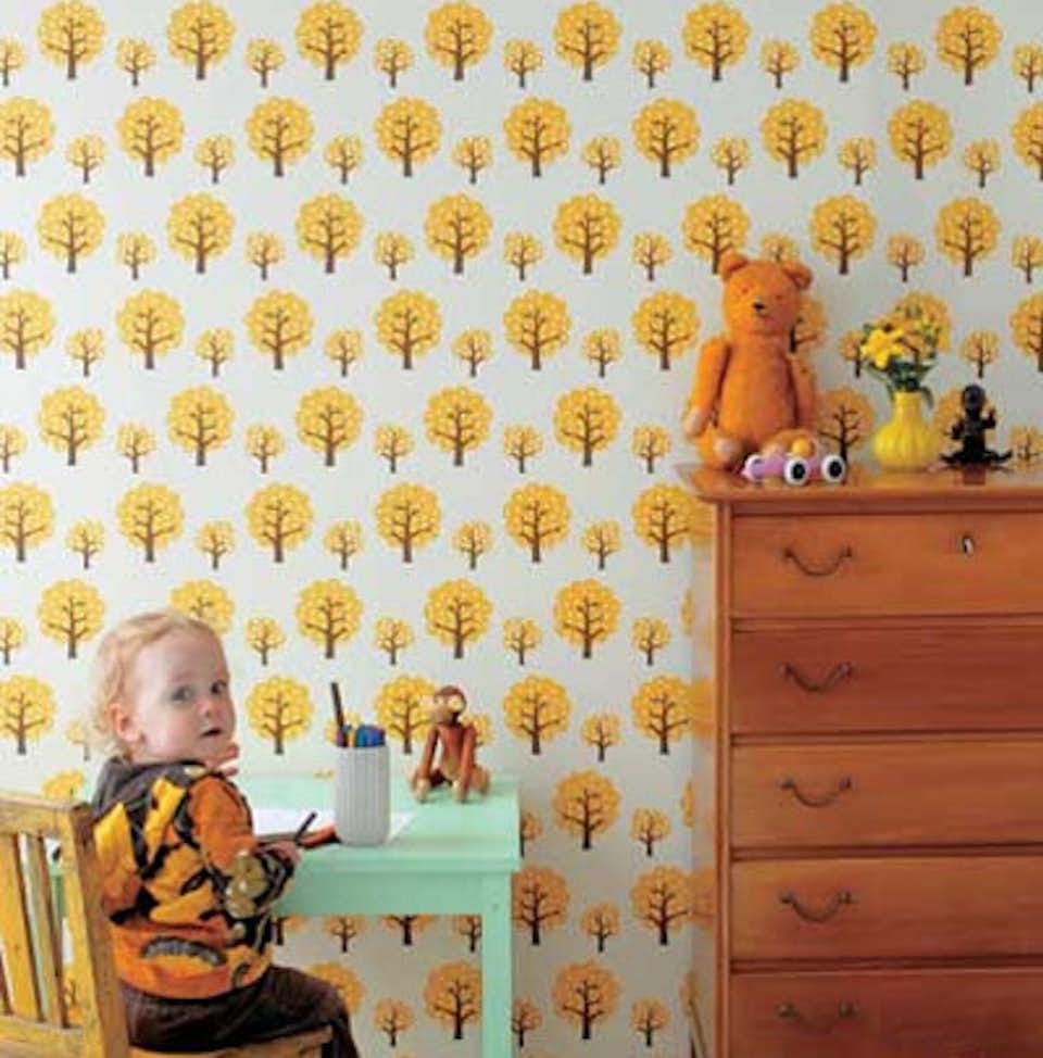 Wallpaper That Fixes Walls - Dwell