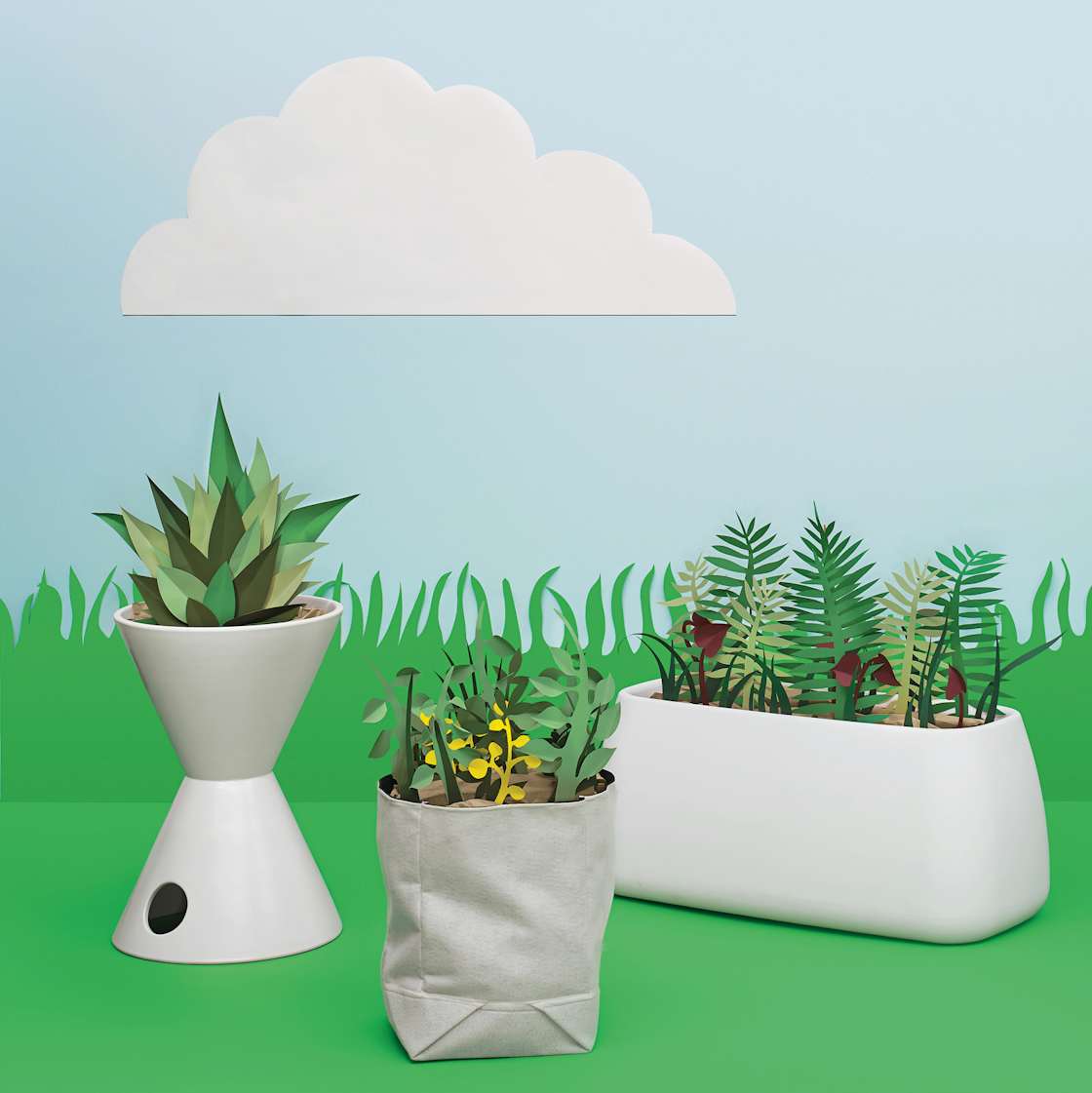 Modern Portable Planter Pots - Dwell