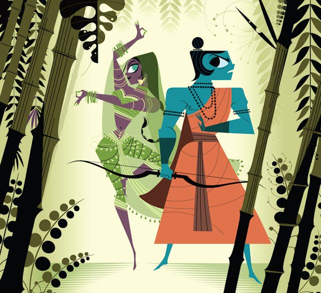 Photo 4 of 8 in Ramayana by Sanjay Patel by Aaron Britt - Dwell