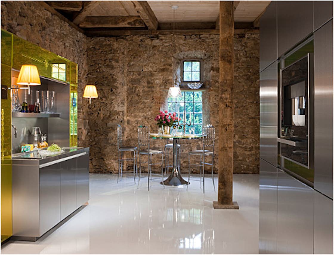 Photo 6 of 7 in Philippe Starck's Library Kitchen - Dwell