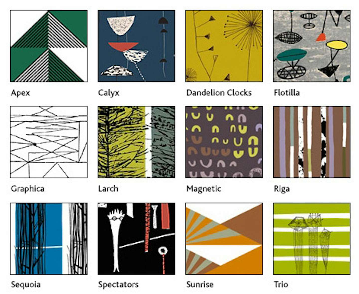 Mid-Century Textile Design - Dwell