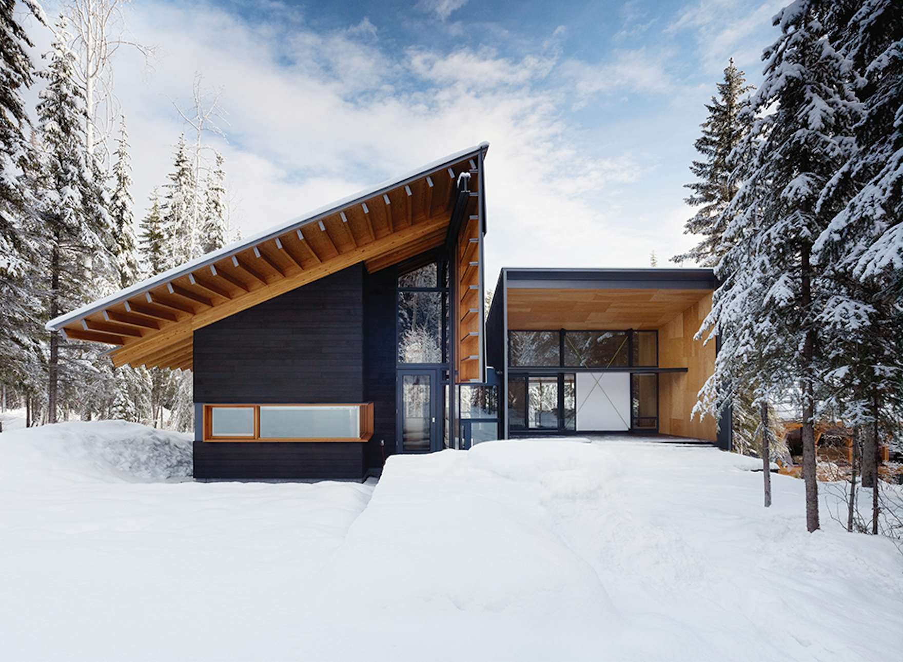 Photo 1 of 3 in Modern Weekend Ski Home - Dwell