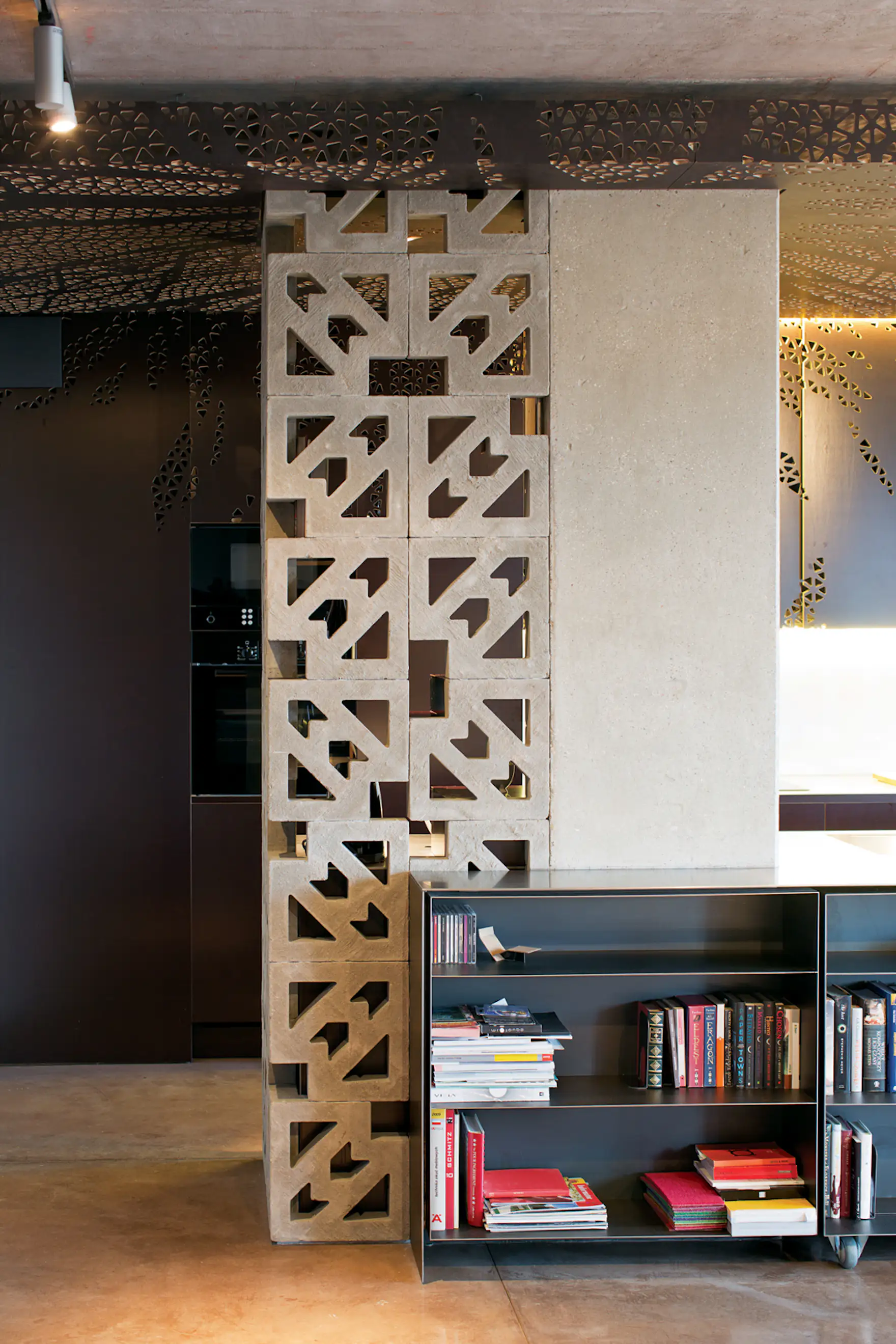 Photo 11 of 11 in 5 Striking Designs That Use Perforated Cement Breeze ...