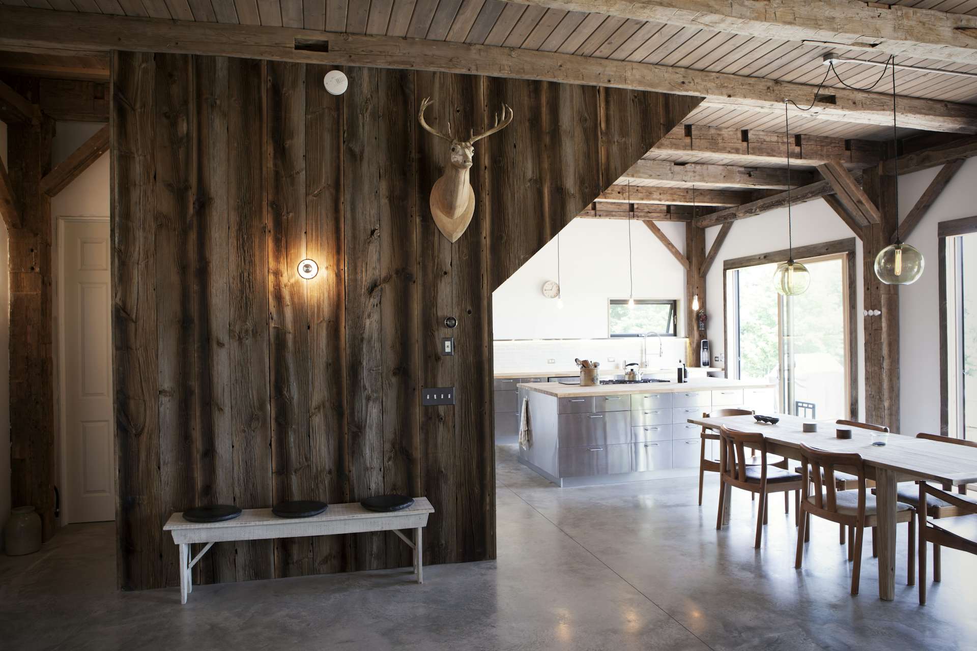 8 Beautiful Home Projects Using Reclaimed Wood - Dwell