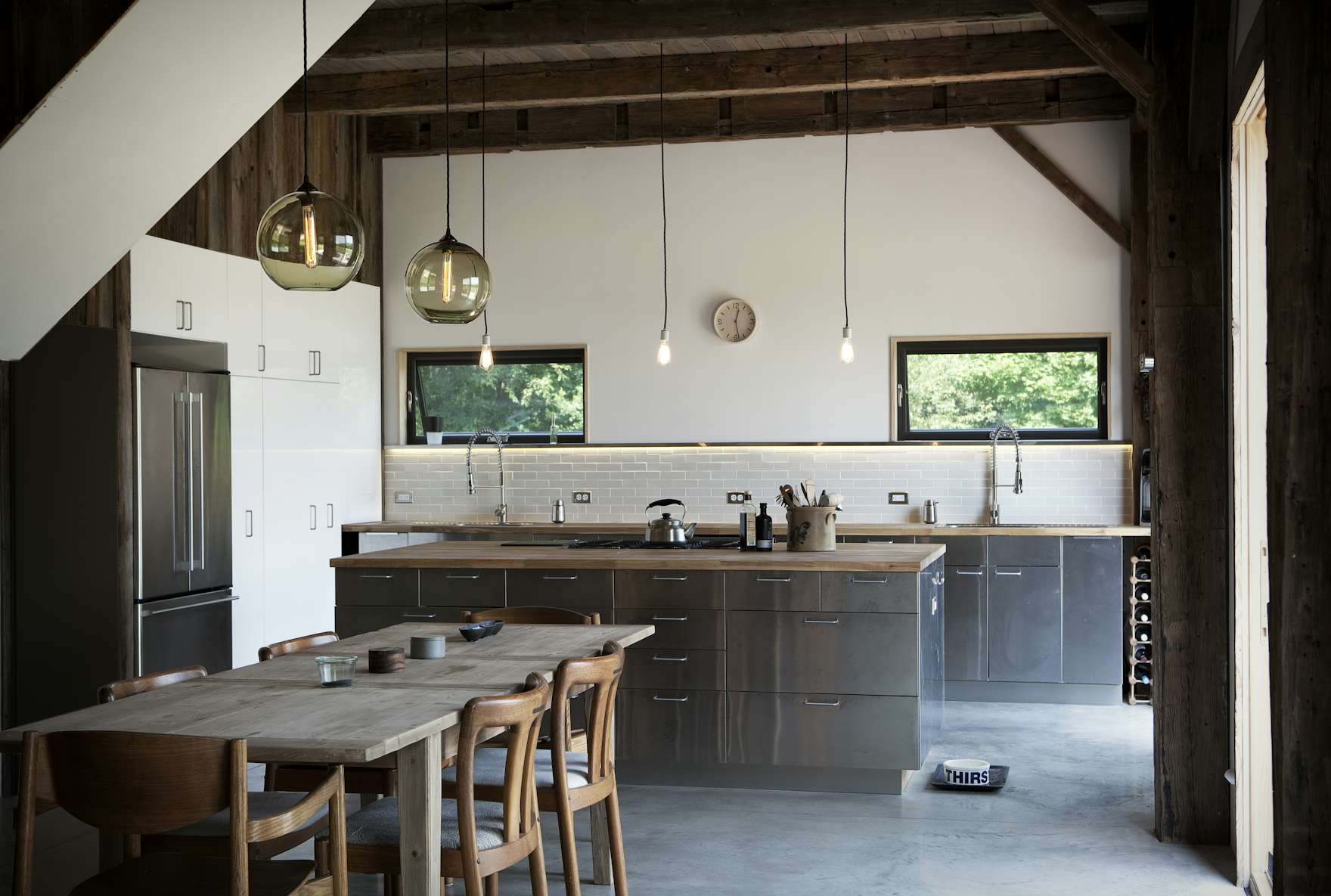 Photo 15 of 15 in Heavy Metal: 15 Kitchens That Rock Metal Cabinets ...