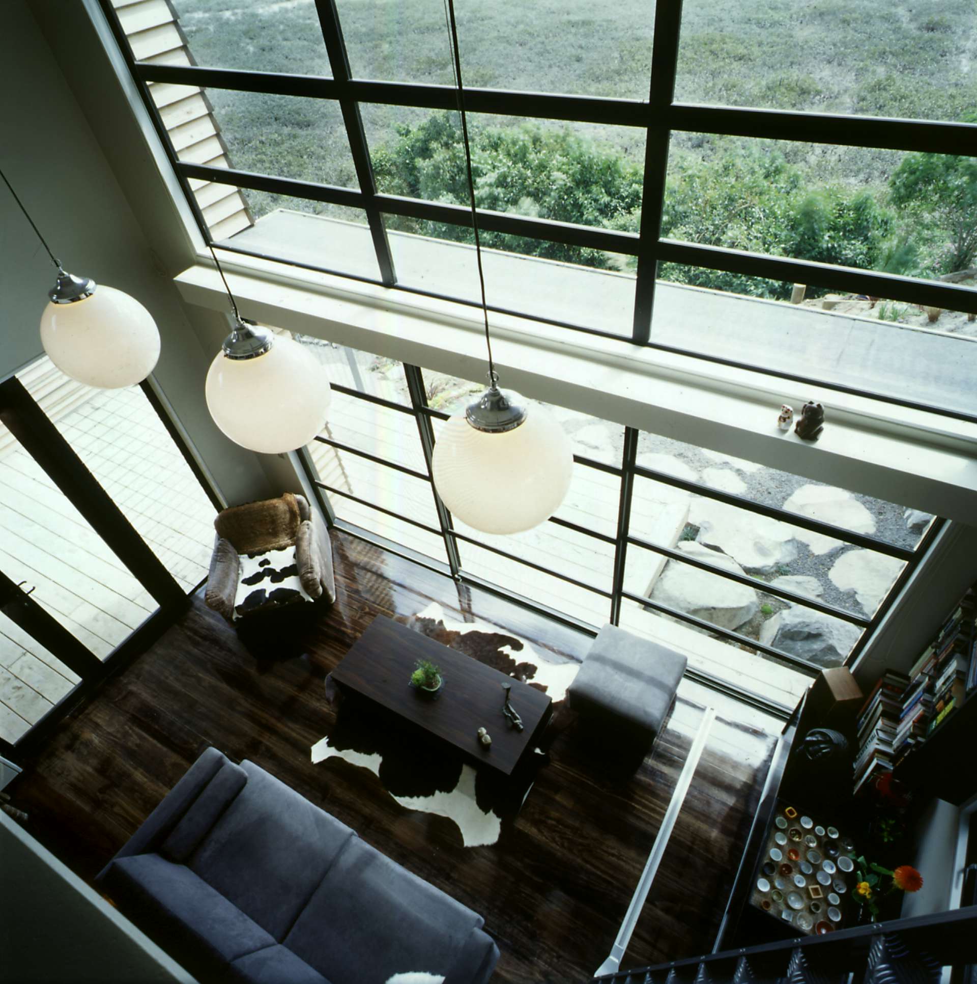 This Japanese-Style Box Home Boasts a Two-Story Bookcase - Dwell