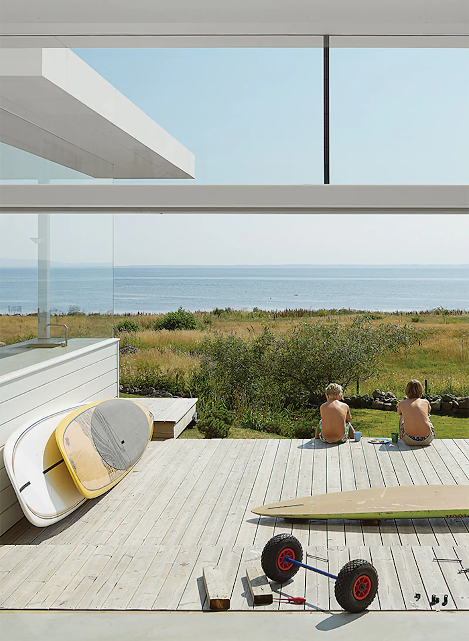 Photo 8 of 10 in A Scandinavian Summer Home Built for Surf, Sports, and ...