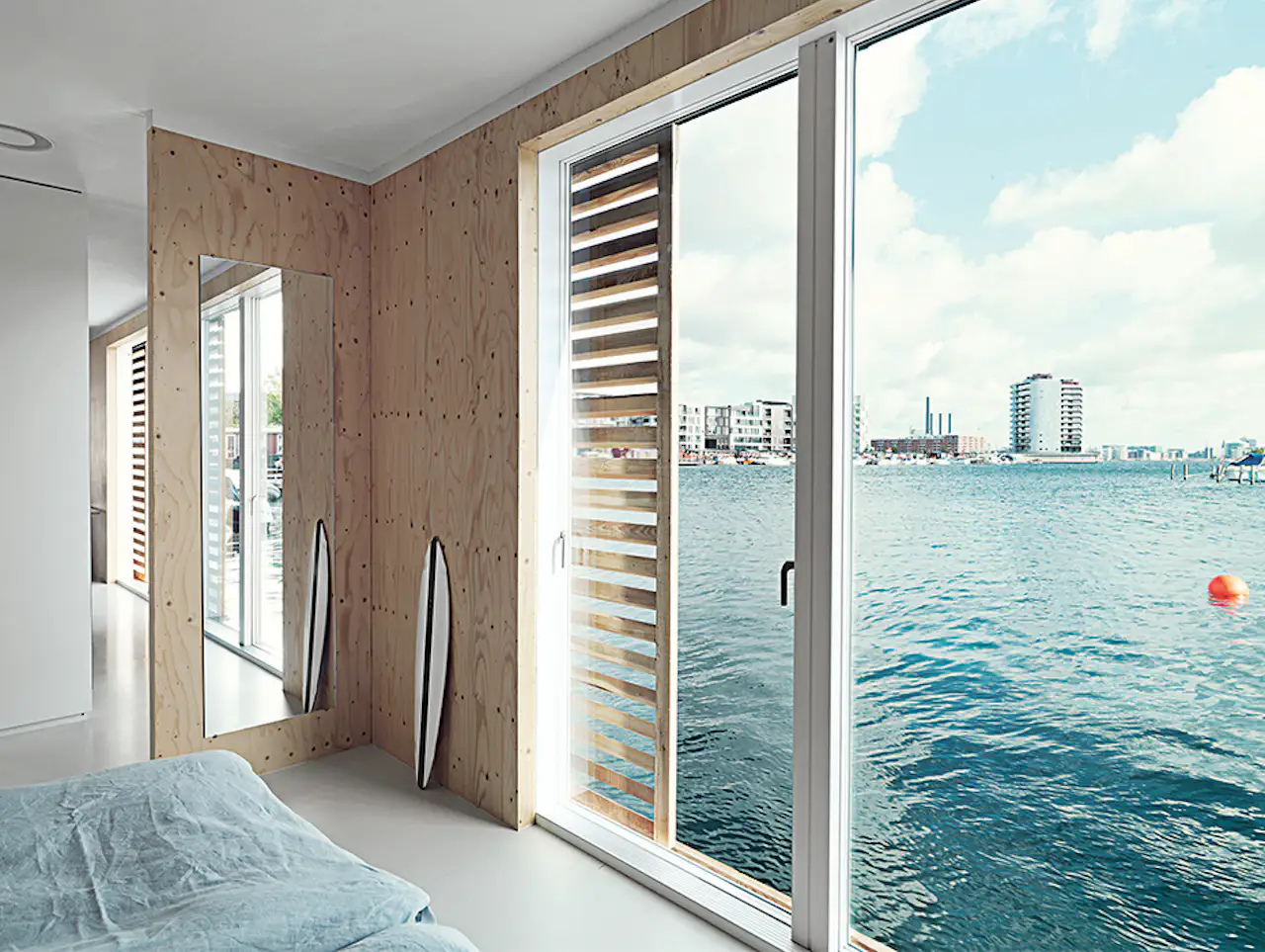 Photo 6 of 9 in Each Day at This Floating Home Begins With a Swim, Just ...