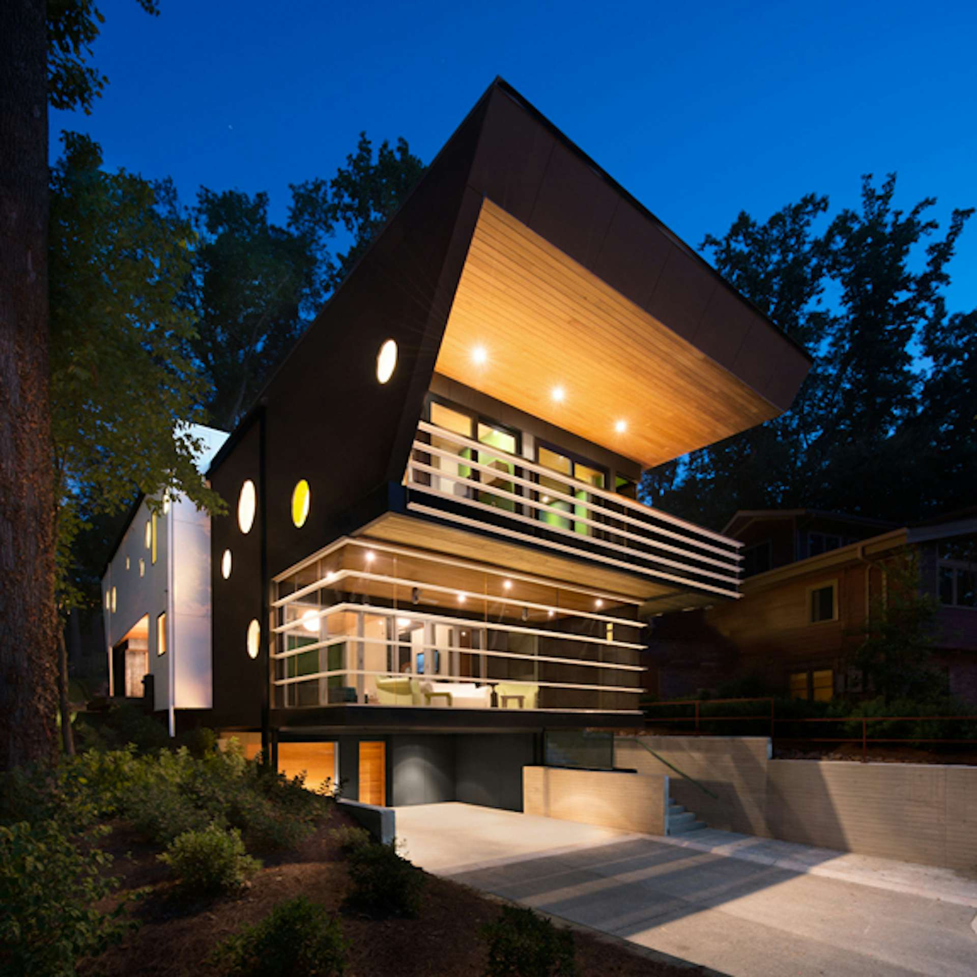 An Angular Futuristic House in Georgia - Dwell
