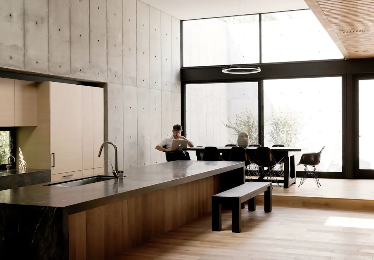 Concrete Box House by Robertson Design - Houston, Texas Couple Builds ...