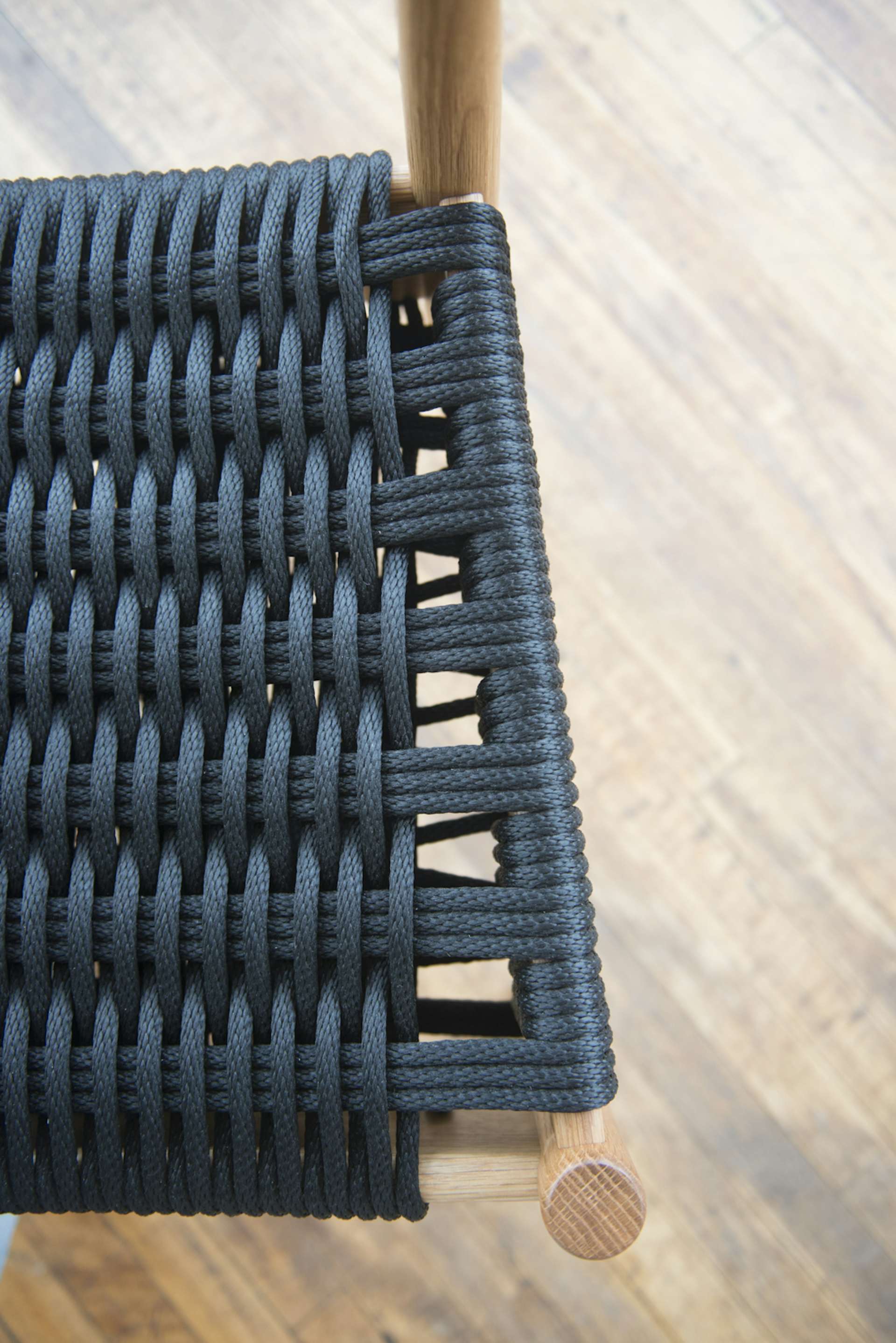 Photo 3 of 4 in This Modern Chair is Made from a Whopping 220 Feet of ...