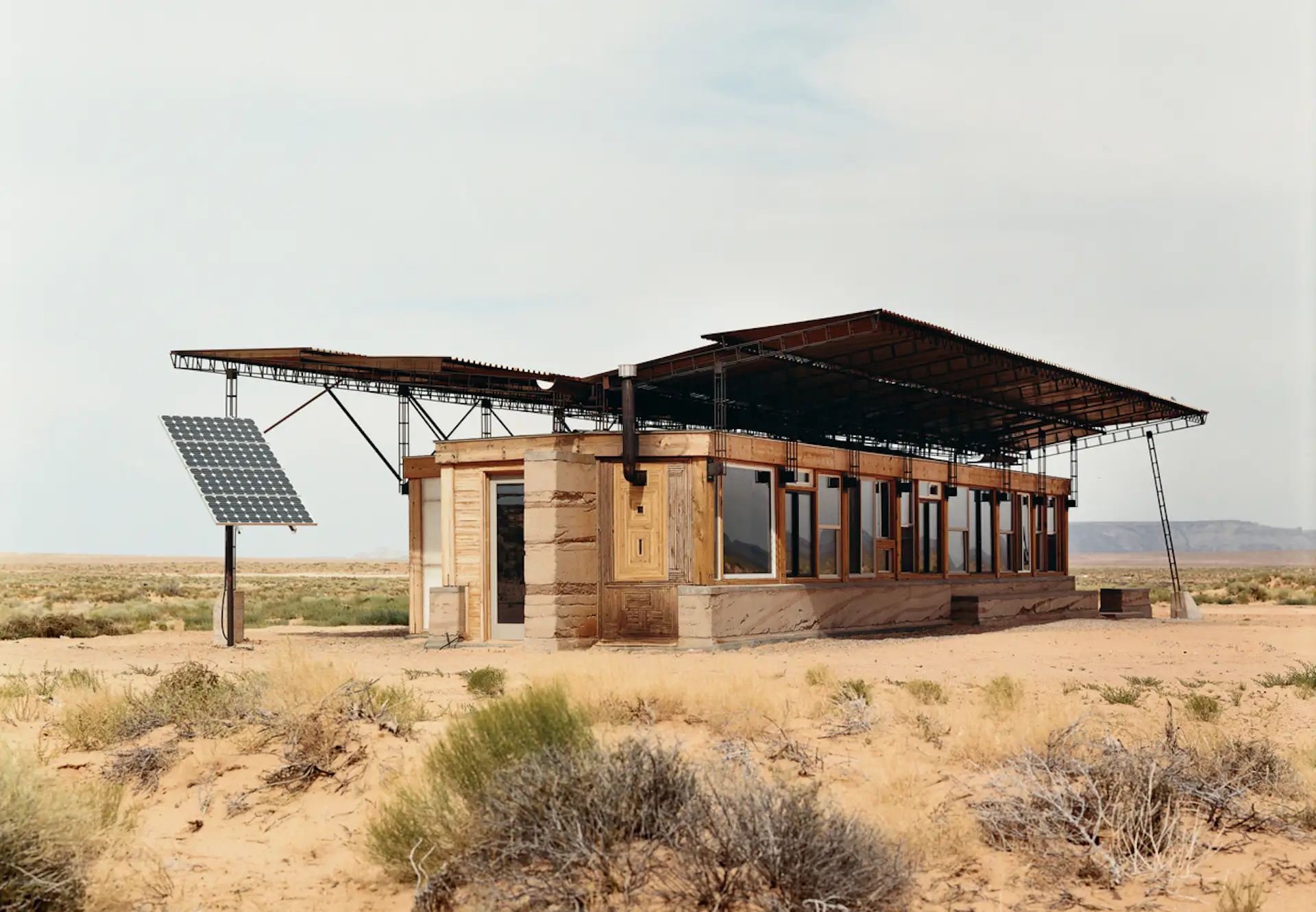 Photo 4 of 12 in 11 Glorious Rammed Earth Homes That Celebrate the ...