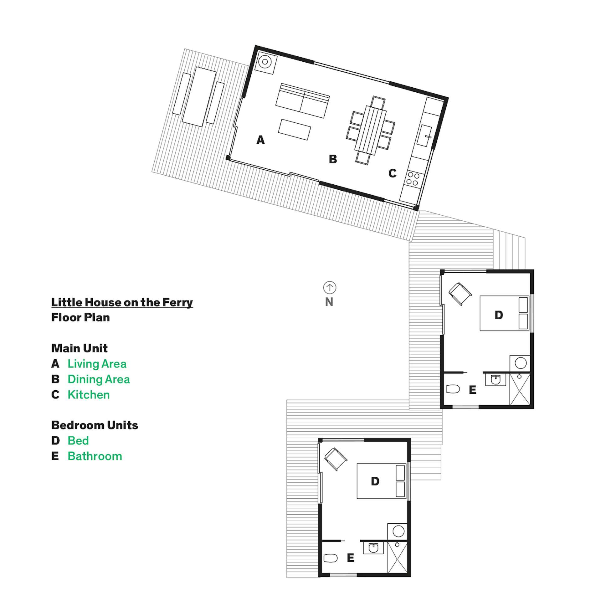 Photo 13 of 13 in A Cluster of Cabins in a Former Quarry Makes a Simple ...