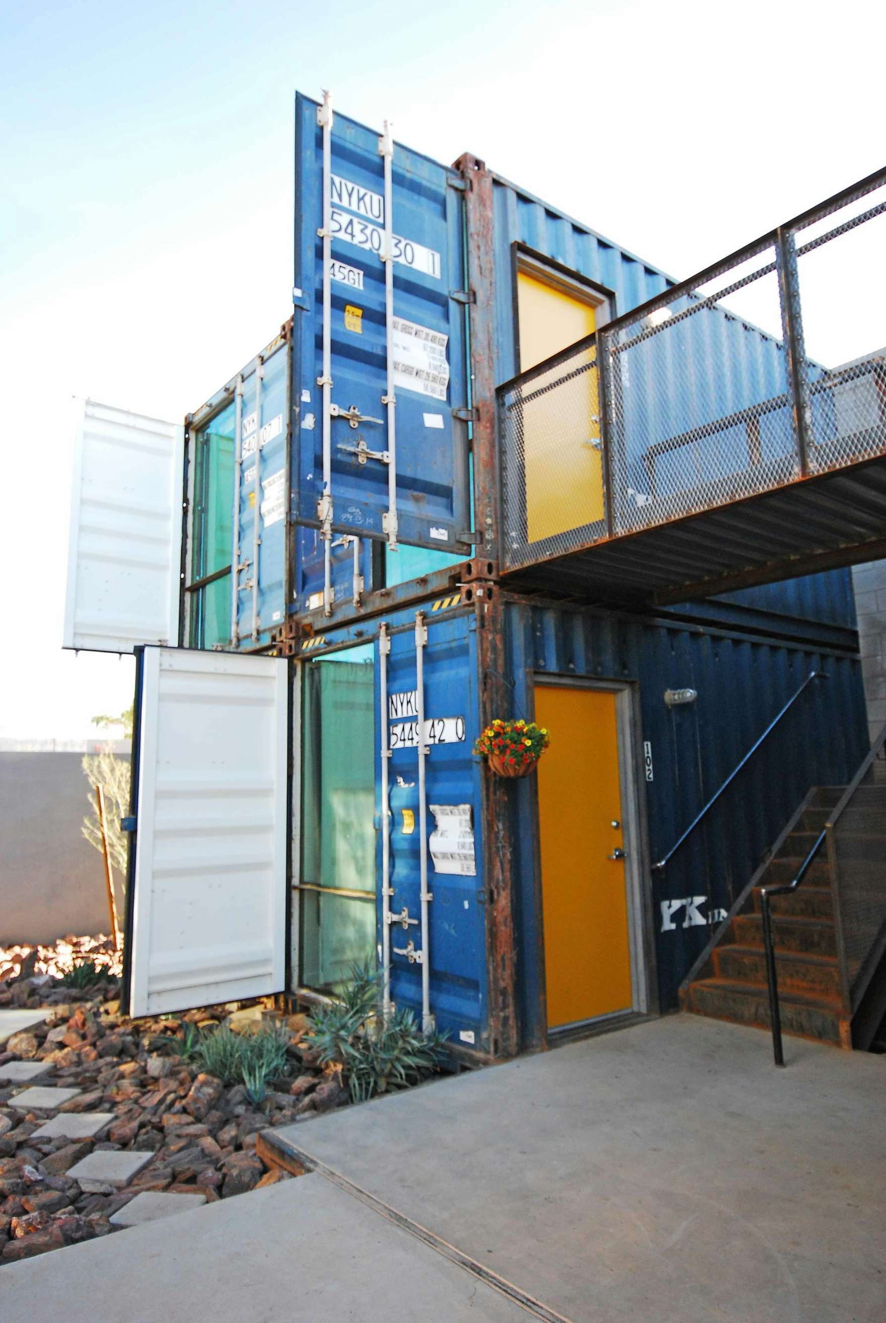 New Shipping Container Apartments Bring Market-Rate Rent to Downtown ...