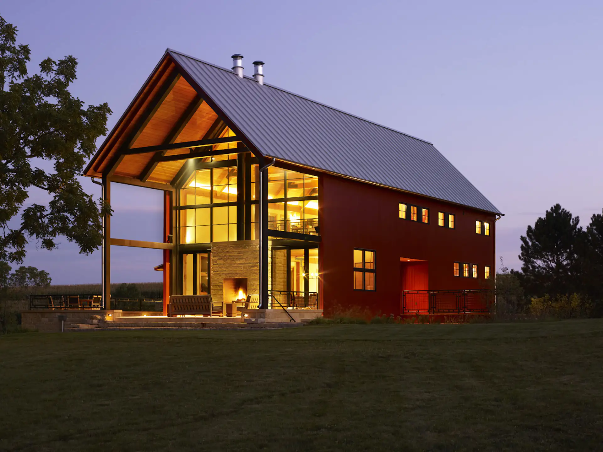 Photo 1 of 8 in A Family Salvages an 1880s Barn to Create Their Nearly ...