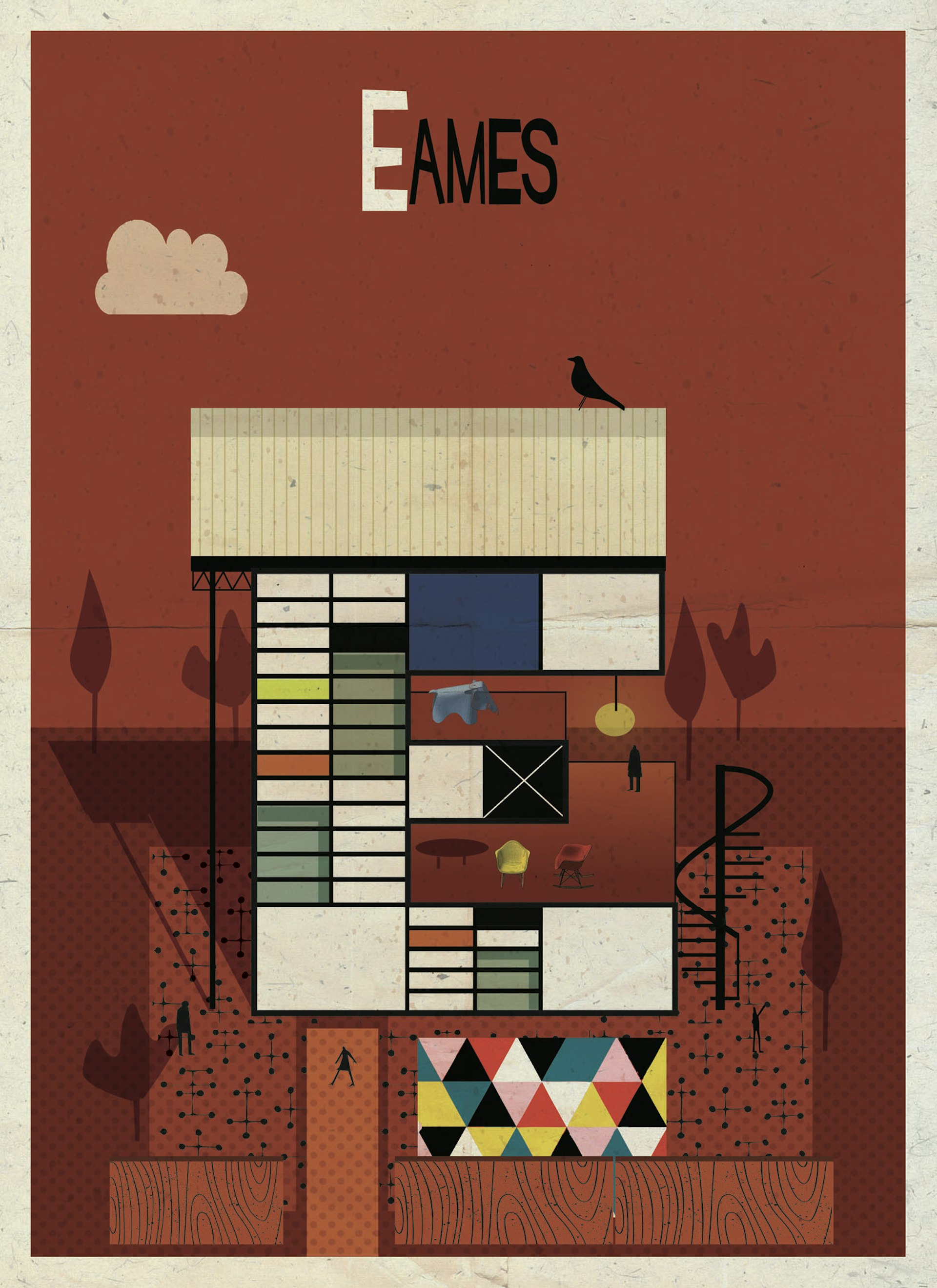 Postcard Set Tells the Story of Modern Architecture from A to Z - Dwell