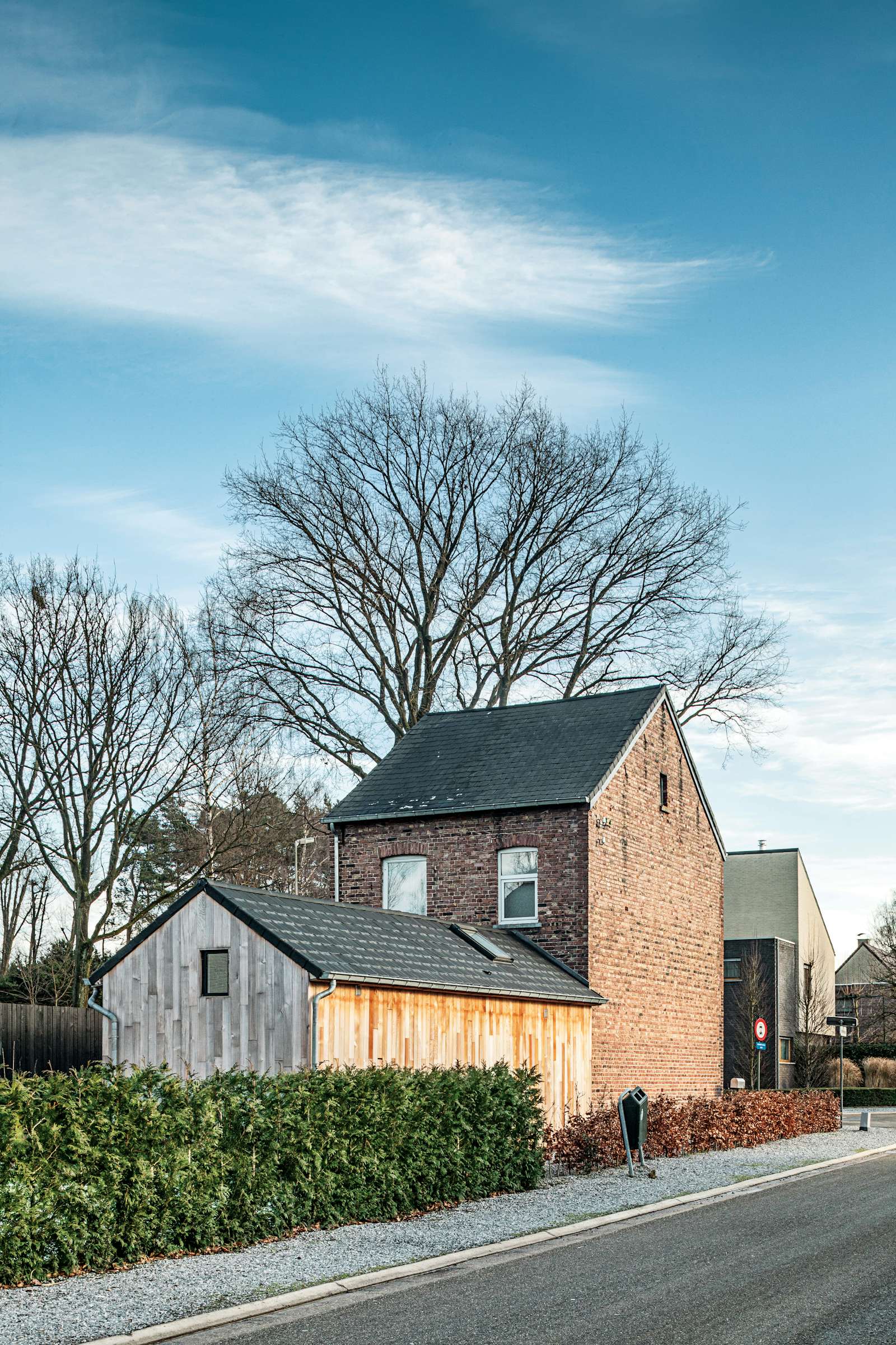Photo 7 of 8 in A Clever Belgian Couple Renovate Their Aging Brick Home ...