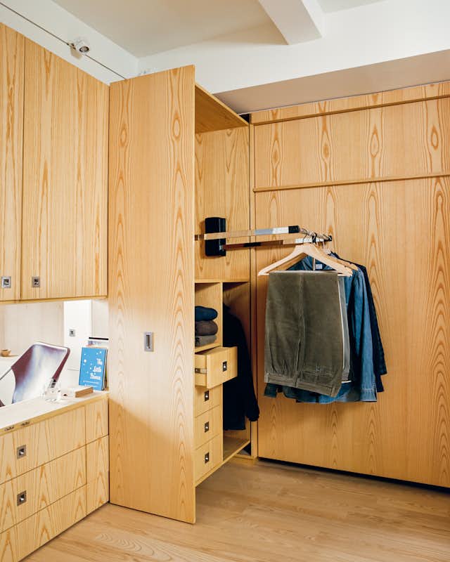 Photo 5 of 9 in A Pivoting Wall Makes This Tiny Studio Fit For Any ...