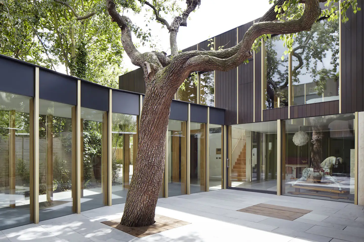 Photo 1 of 10 in 10 Homes With Large, Well-Ventilated Courtyards - Dwell