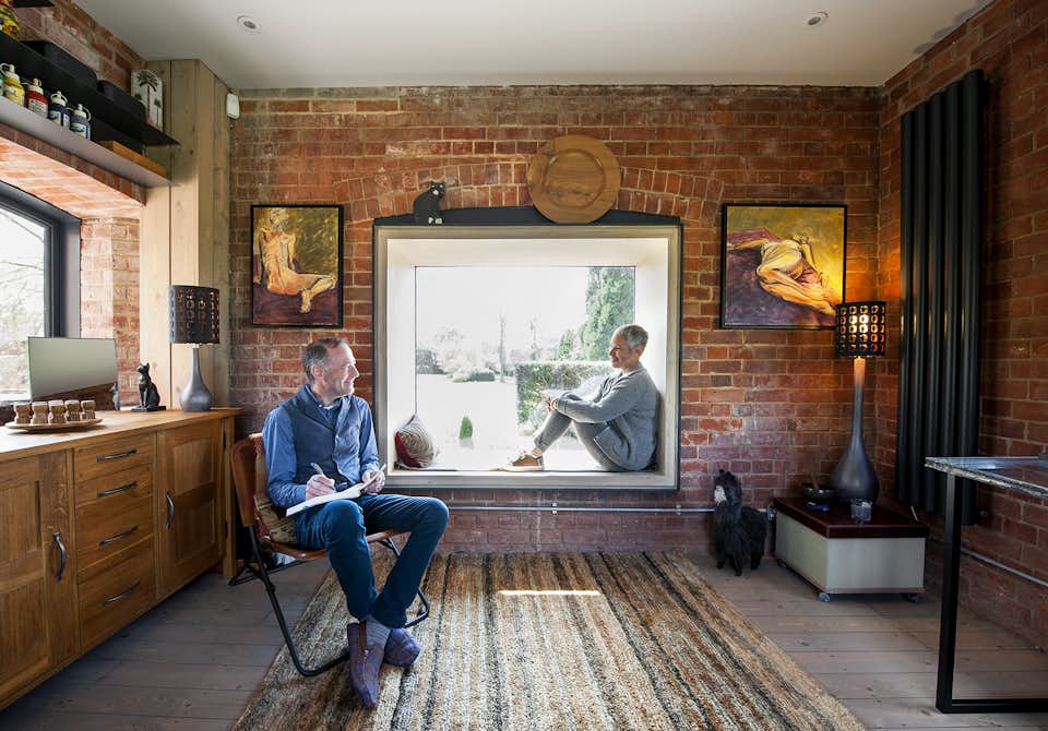 A Refurbished, Victorian-Era Brick Tower in Hampshire