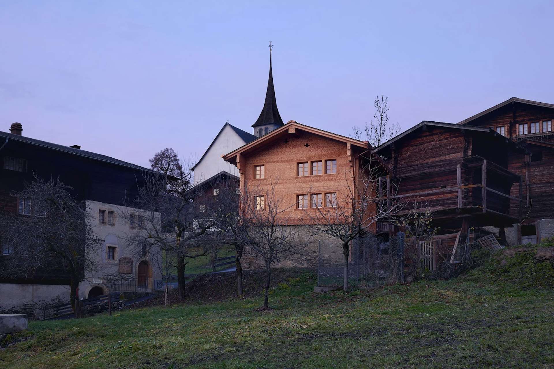 A Renovated Pagan House in the Swiss Alps Puts Guests in Touch With the ...