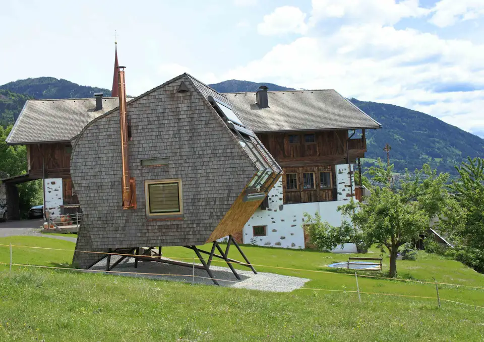 Photo 2 of 12 in Stay in a Tiny Shingled Cabin in Austria That ...