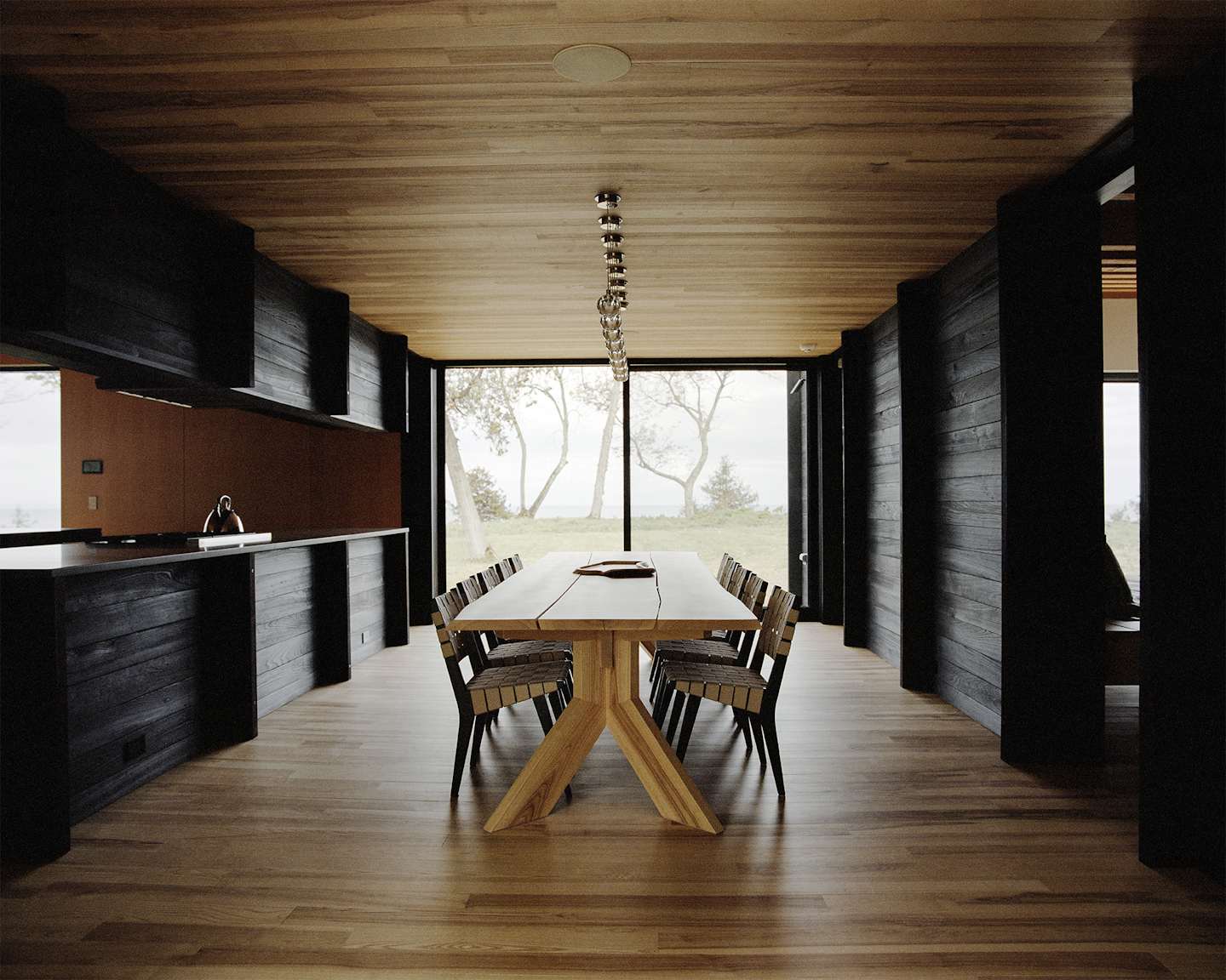 11 Modern Wood-Wrapped Interiors That Radiate Warmth - Dwell