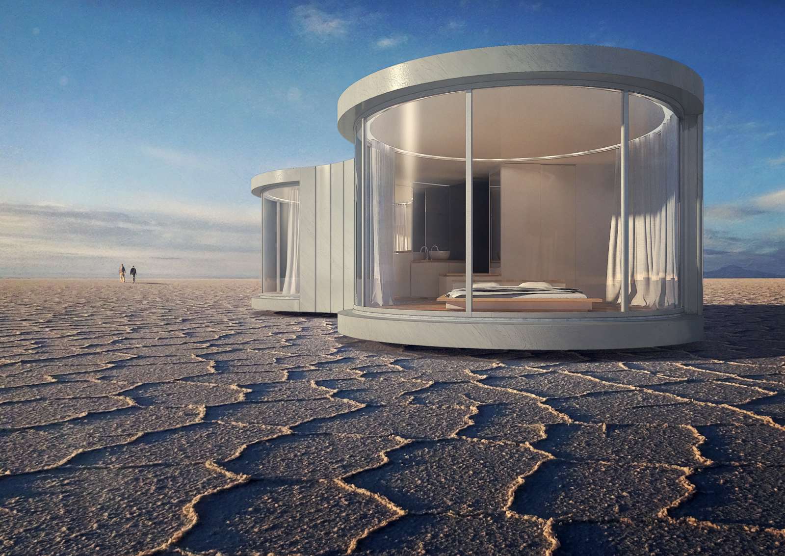 Photo 2 of 8 in This Mesmerizing New Prefab Looks Like a Cocoon - Dwell