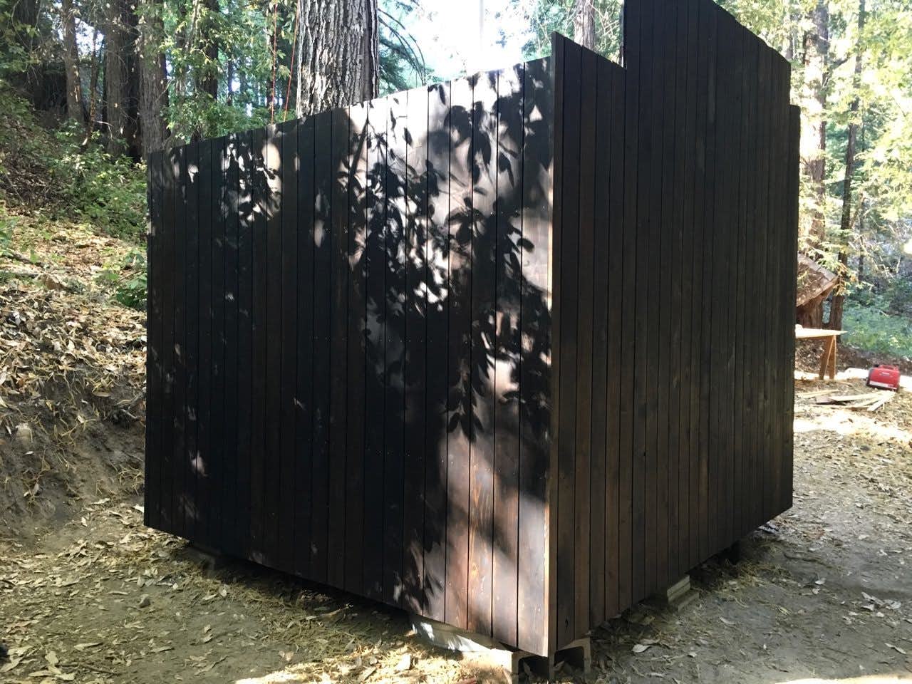 Photo 12 of 15 in DIY Project: How to Build Your Own Modern Outhouse ...