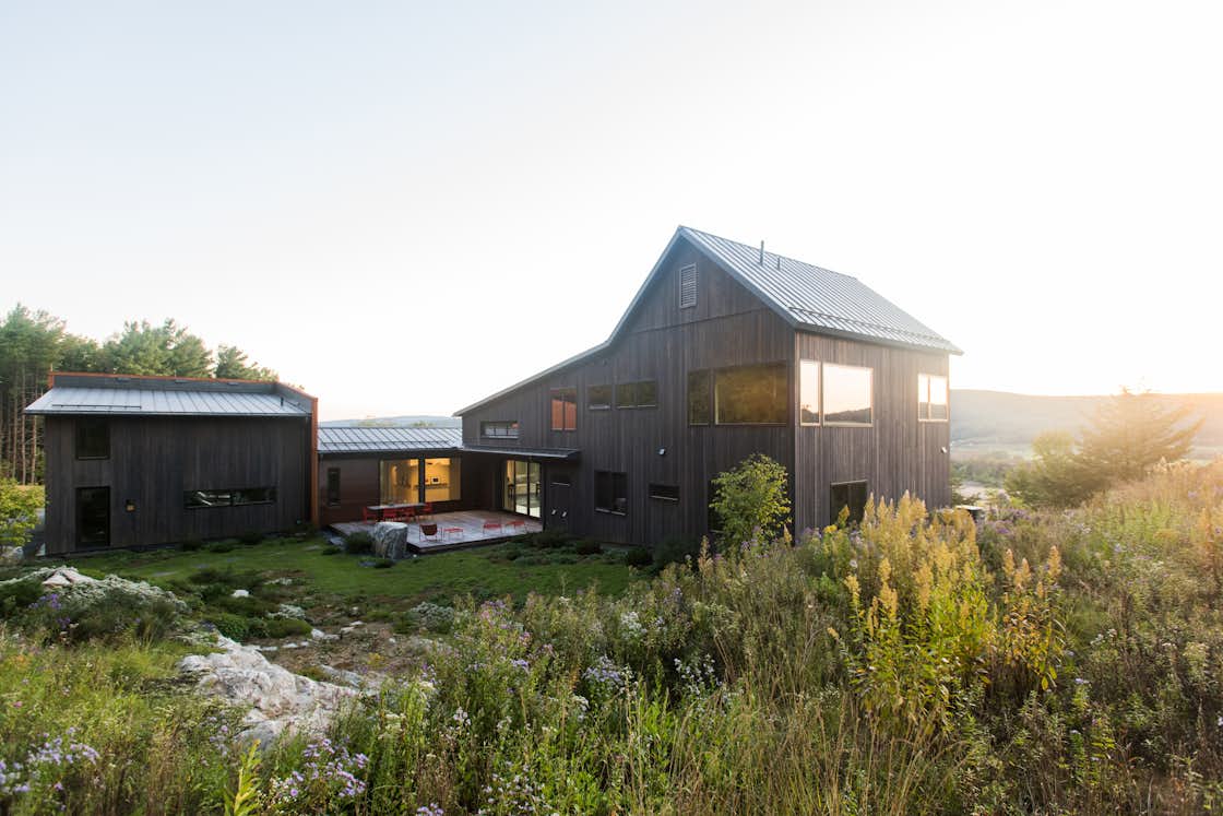 Native Plants Form a Meadow-Like Habitat for a Rustic New York Home - Dwell