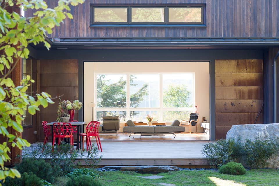 Native Plants Form a Meadow-Like Habitat for a Rustic New York Home - Dwell