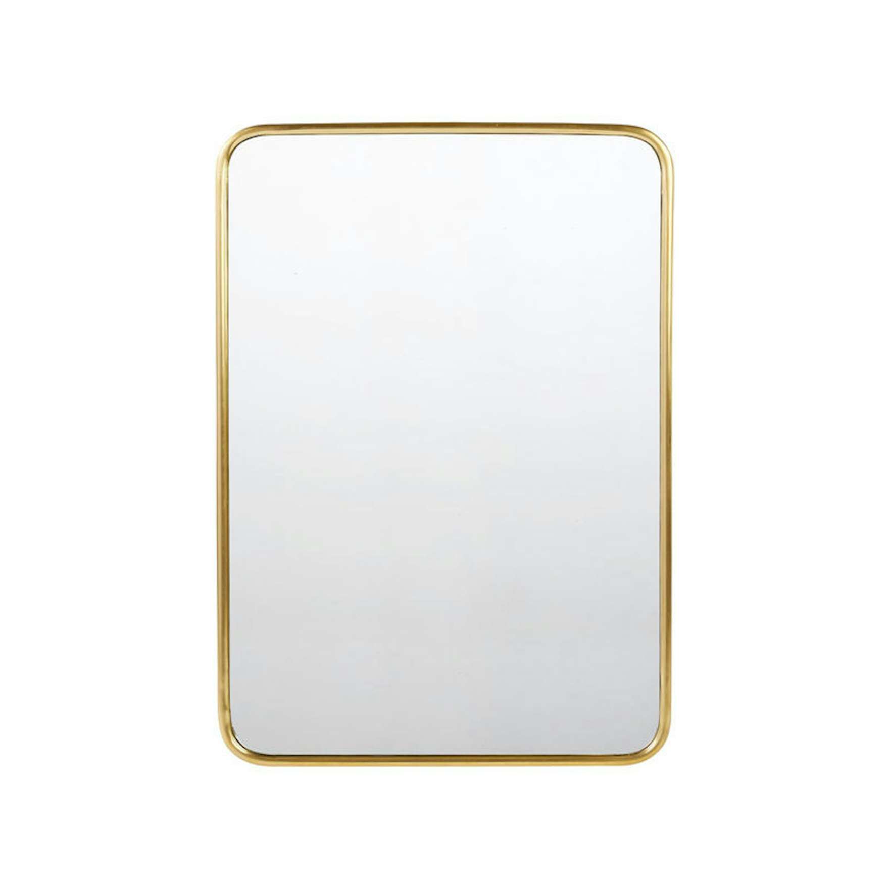 Photo 1 of 1 in Rejuvenation Rounded Rectangle Metal Framed Mirror - Dwell