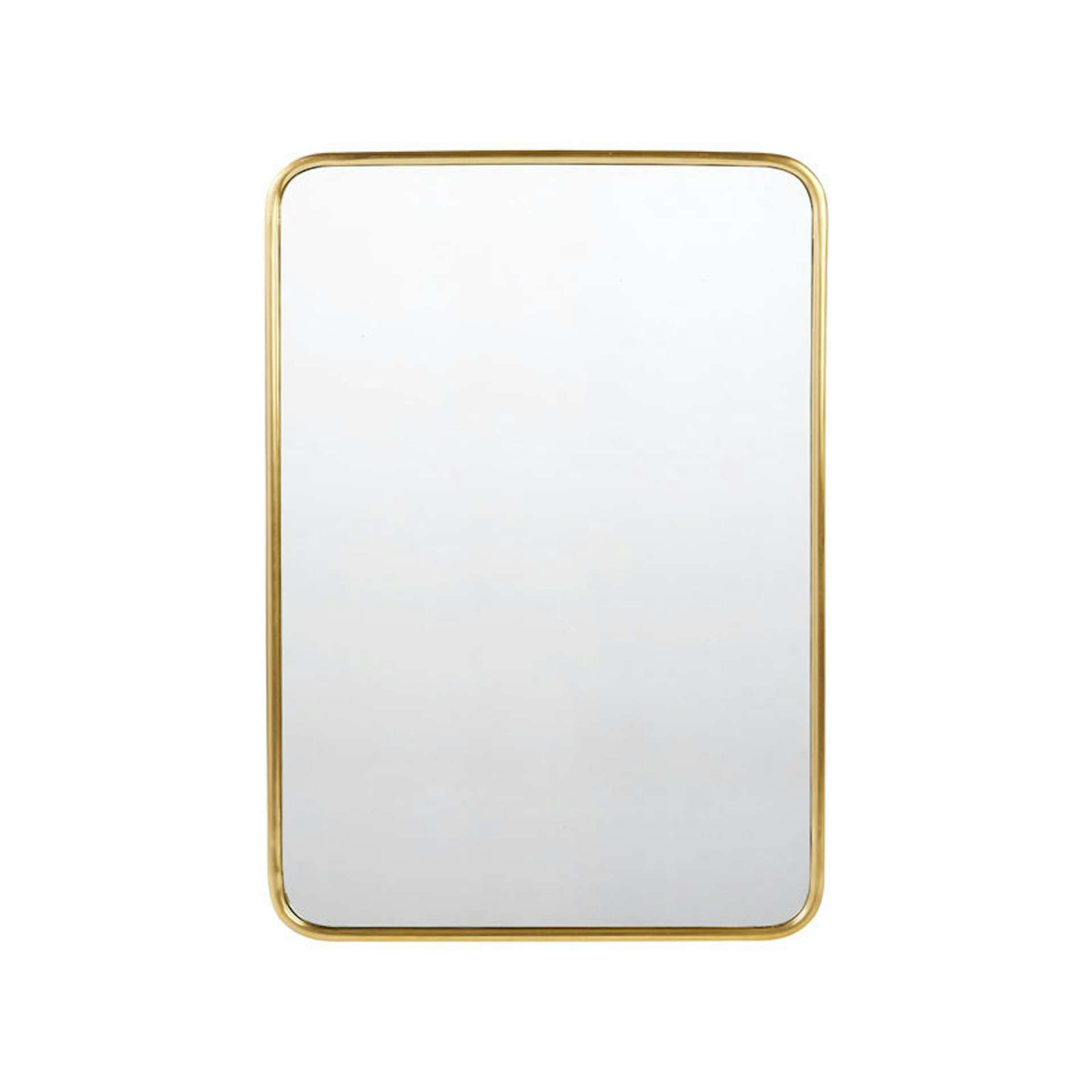 Rejuvenation Rounded Rectangle Metal Framed Mirror by Rejuvenation - Dwell